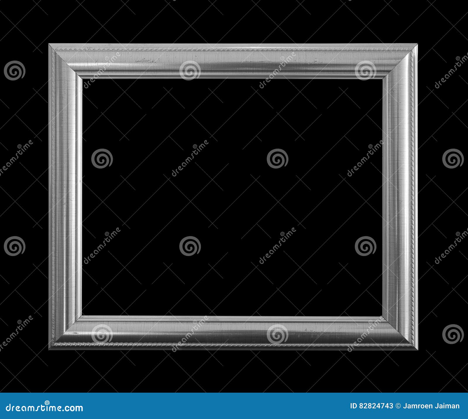 Marco gris en fondo negro imagen de archivo. Imagen de sitio - 82824743