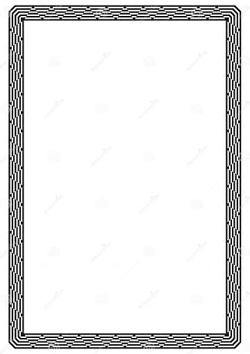 Marco rectangular negro ilustración del vector. Ilustración de ...