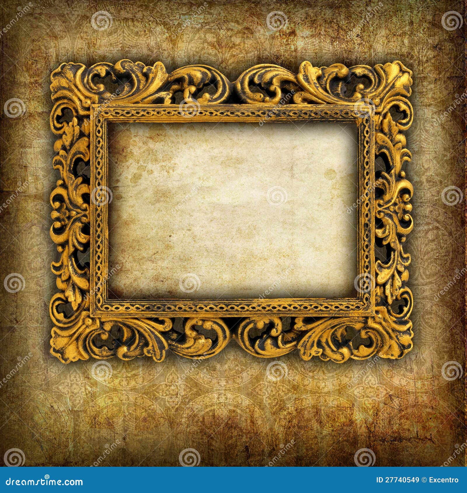 Marco retro imagen de archivo. Imagen de interior, antigüedad - 27740549