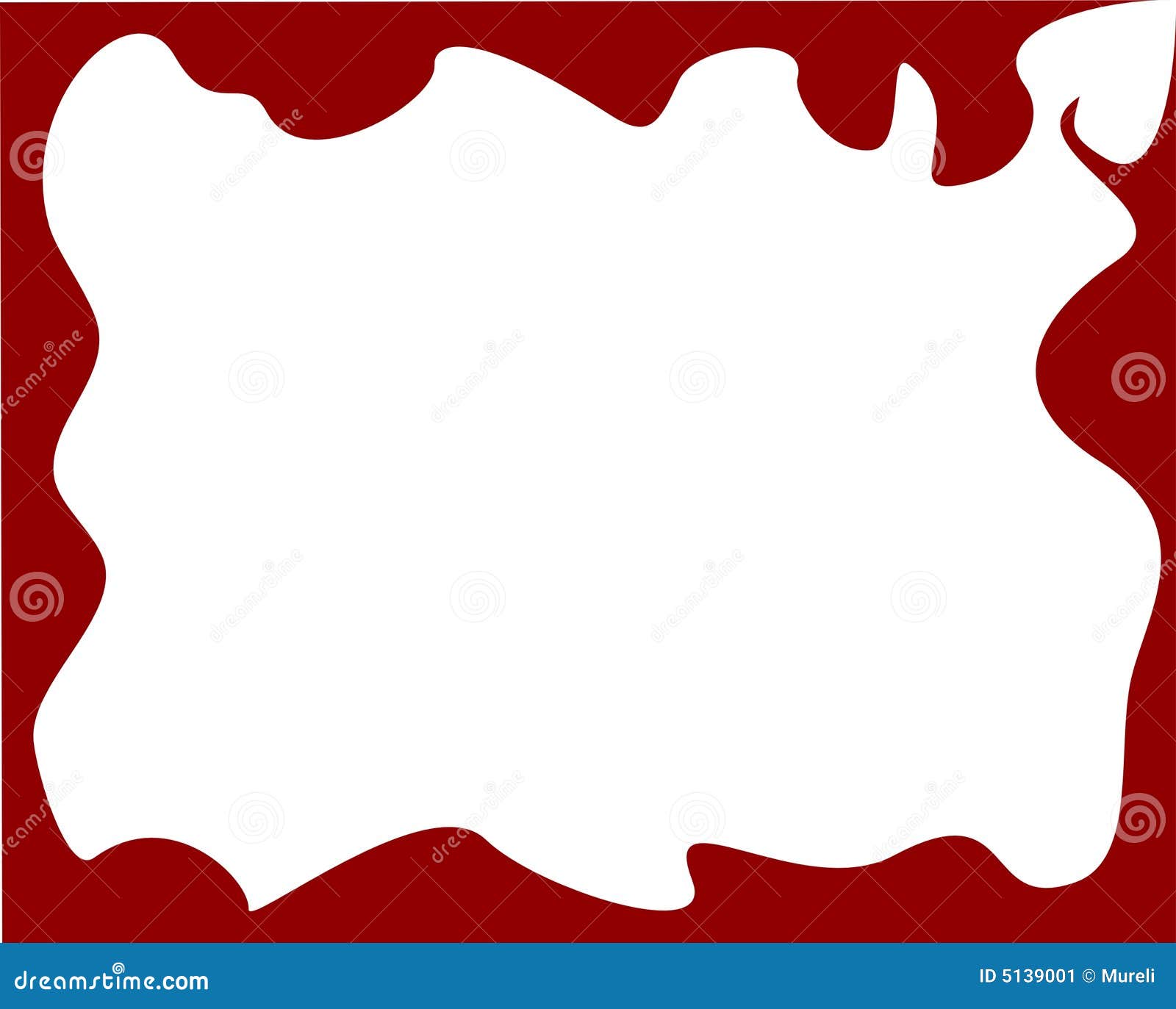 Marco Rojo Imagen de archivo - Imagen: 5139001