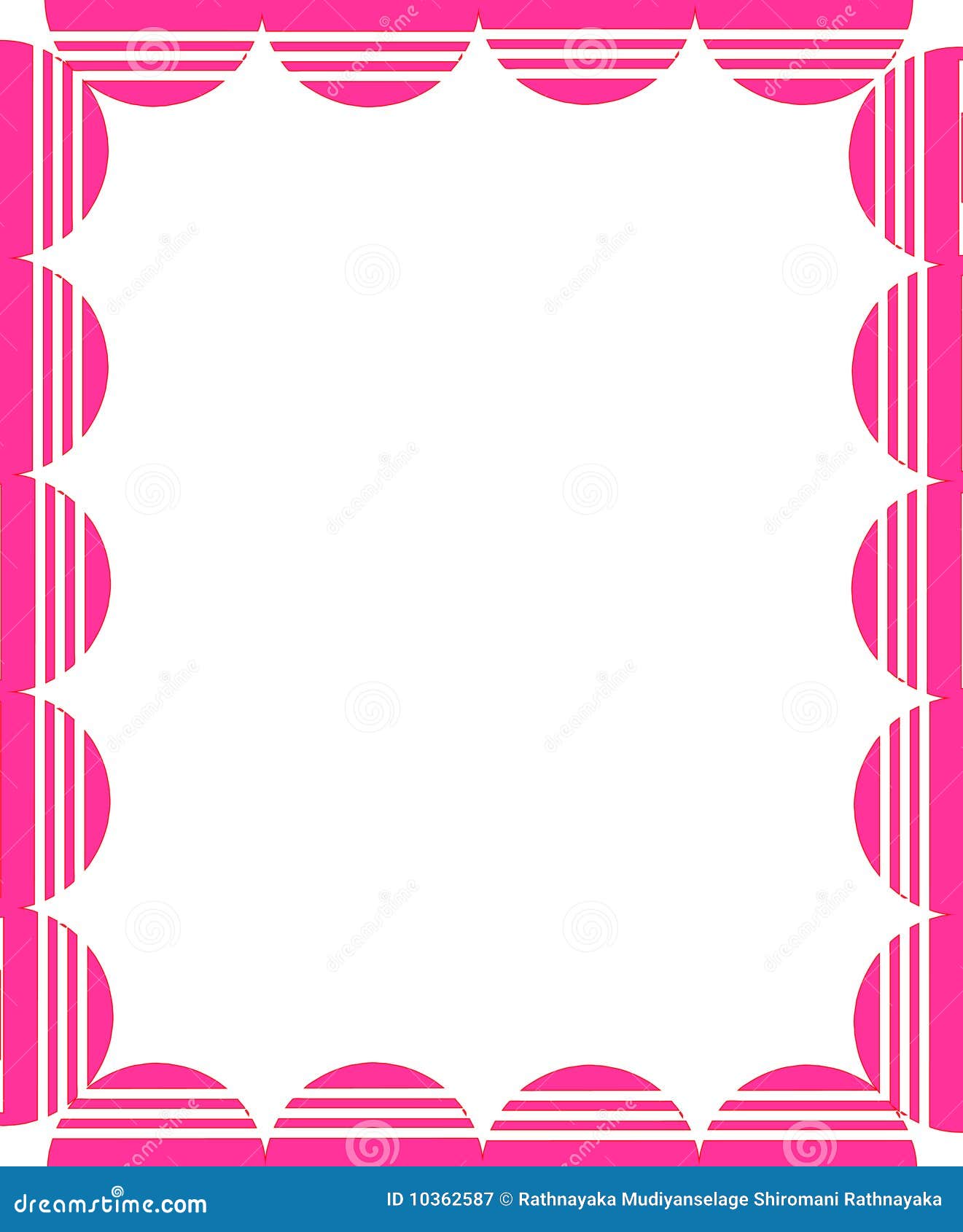 Marco rosado stock de ilustración. Ilustración de fondo - 10362587