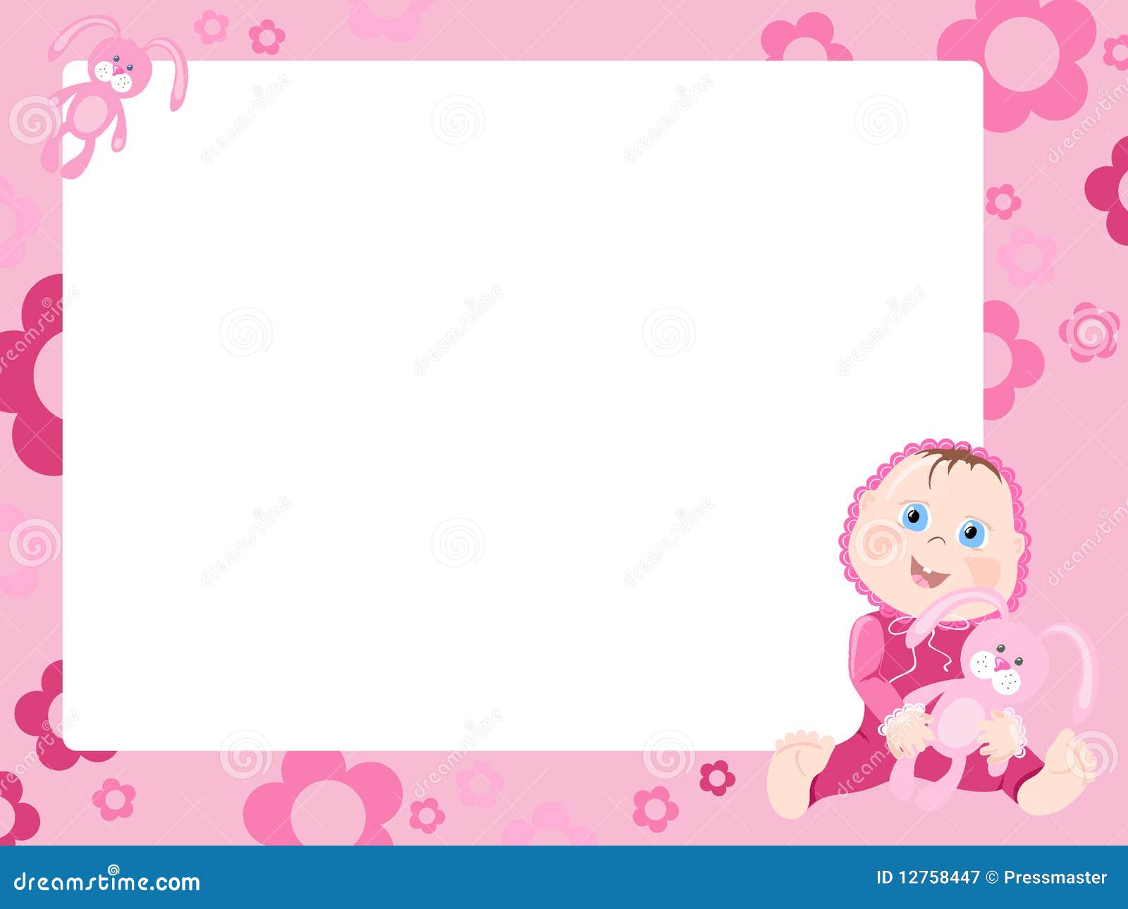 Marco rosado stock de ilustración. Ilustración de celebre - 12758447