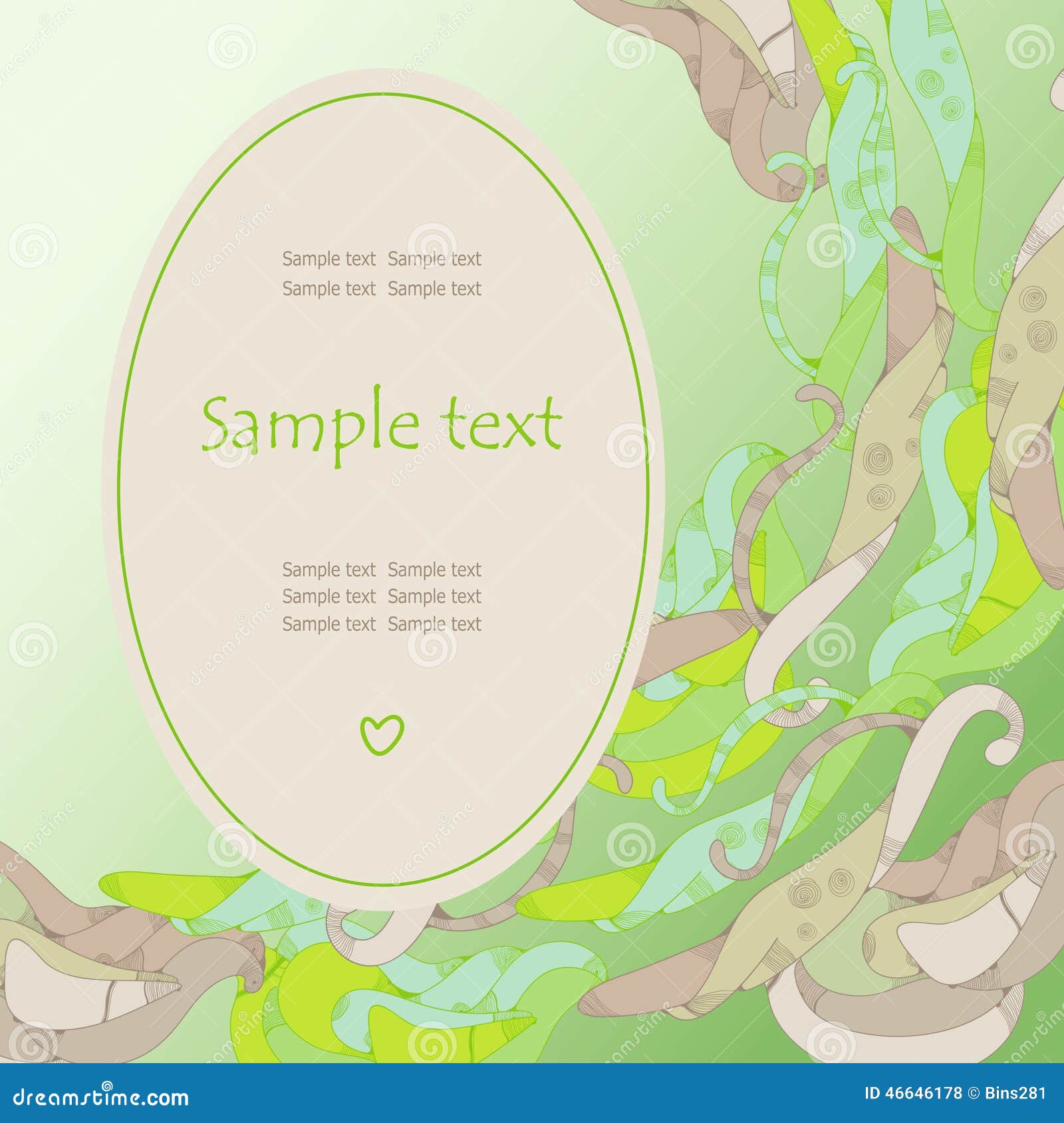 Marco suave ilustración del vector. Ilustración de marco - 46646178