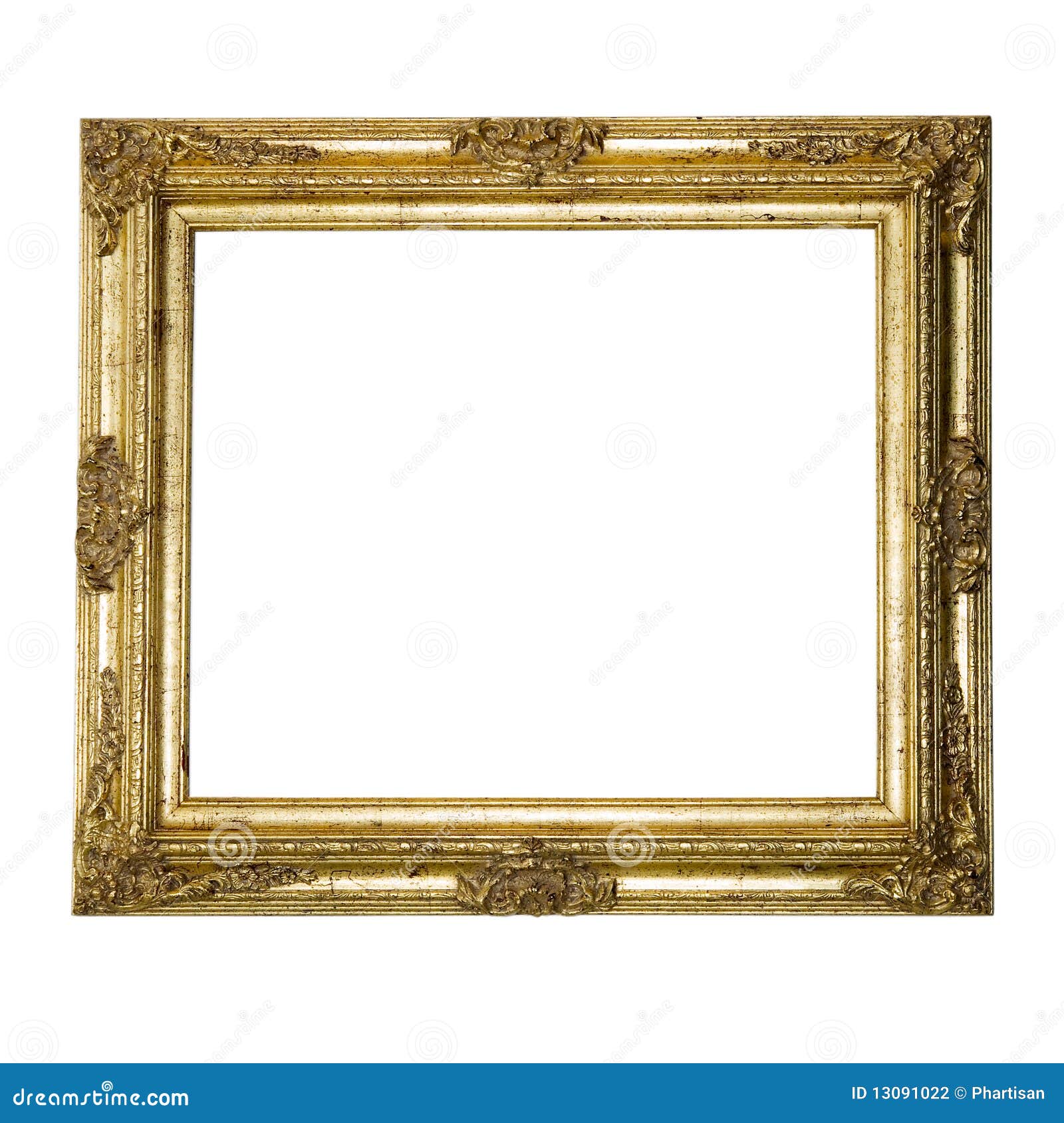 Marco Textured Adornado Del Oro Grande Foto de archivo - Imagen de ...