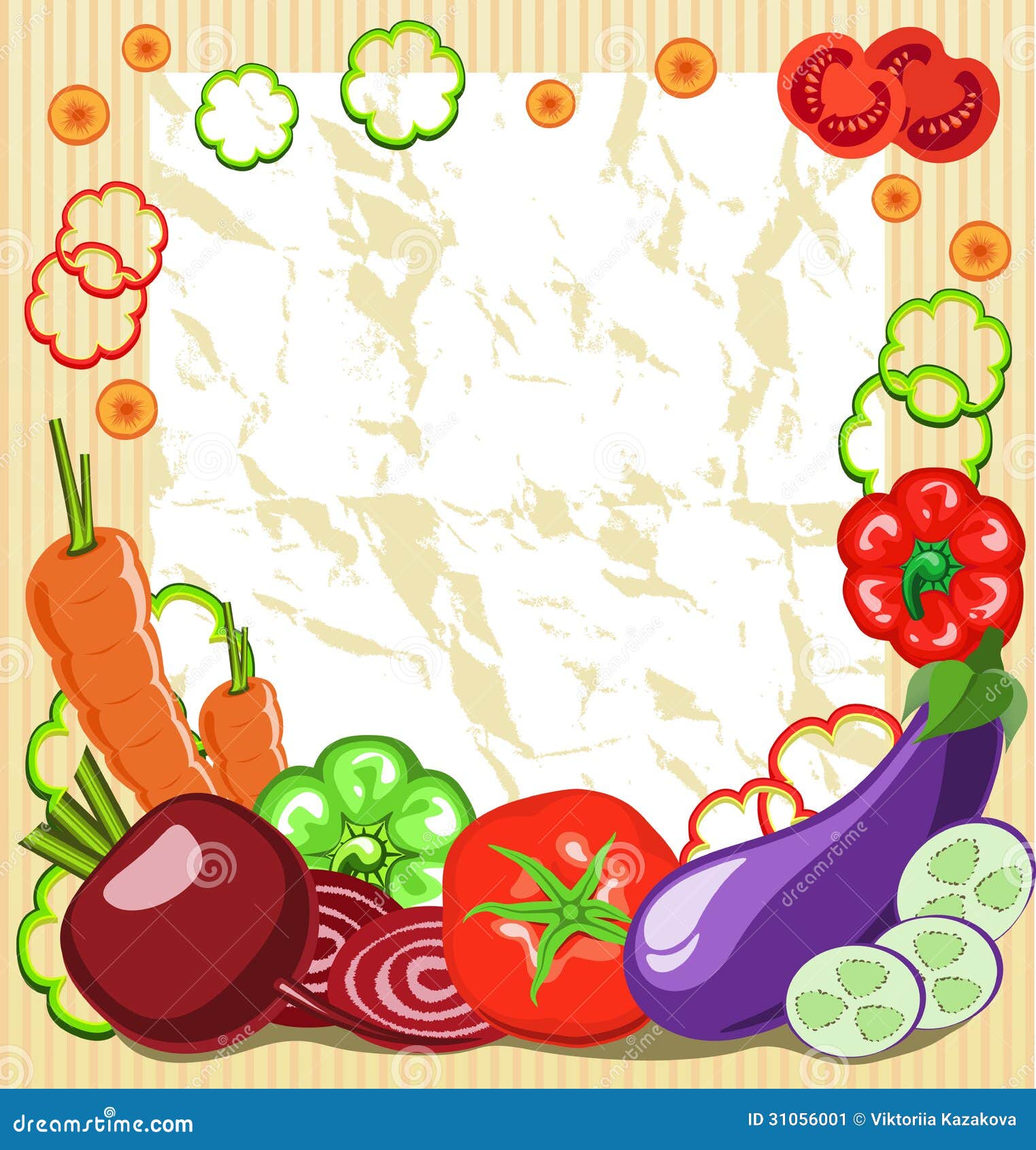 Marco vegetal ilustración del vector. Ilustración de marco - 31056001