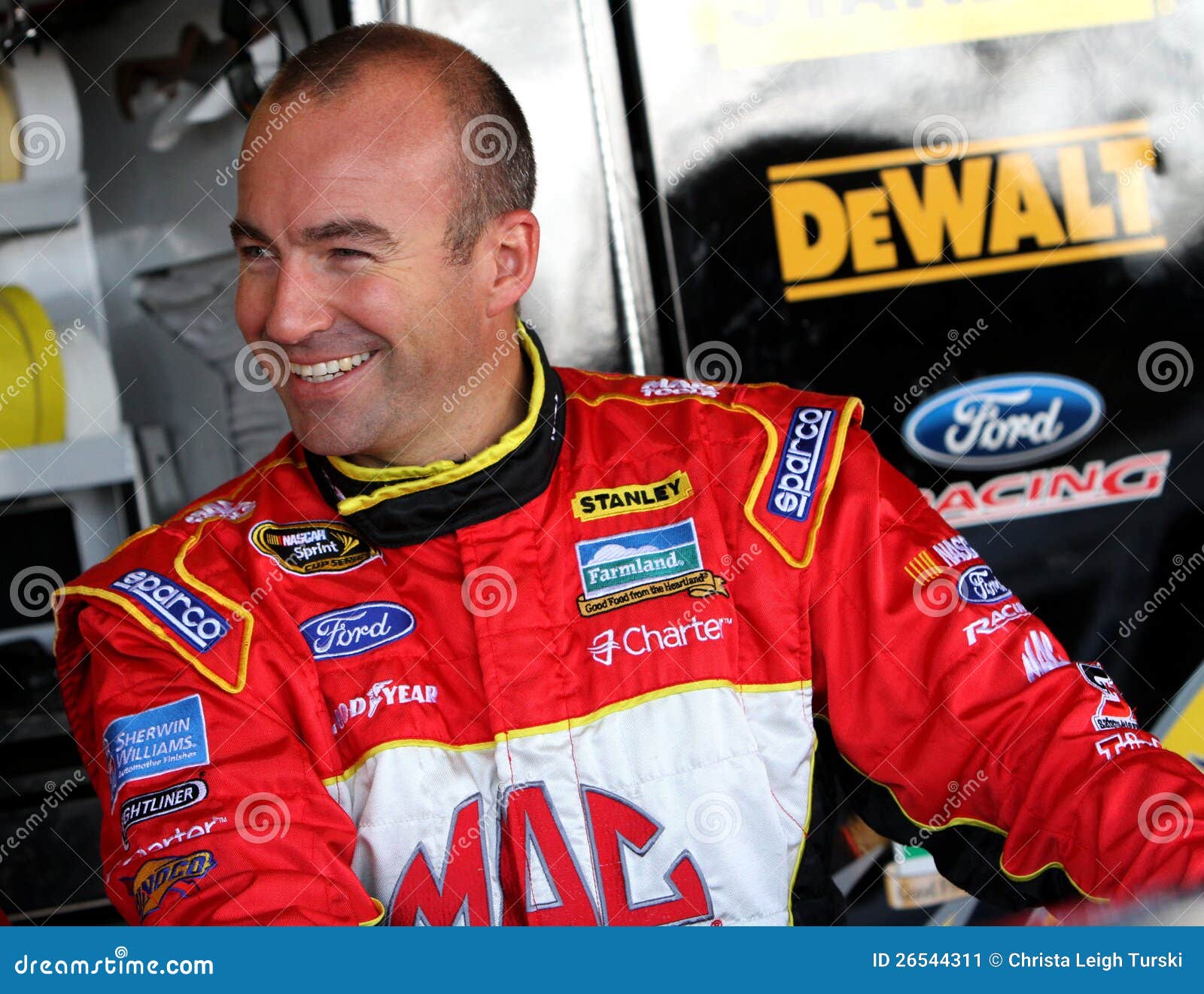 Marcos Ambrose at track editorial photo. Image of petty - 26544311