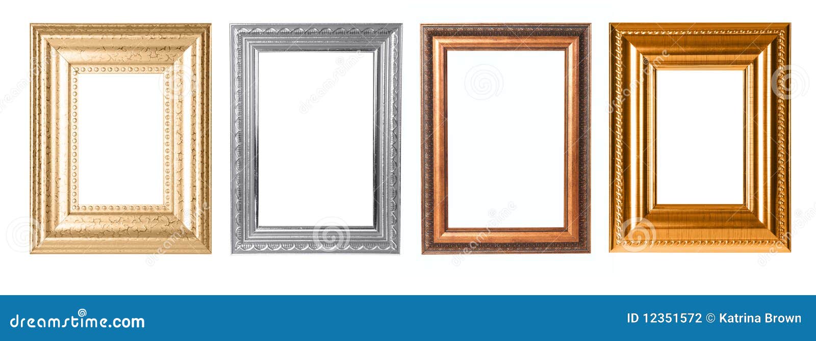 Marcos Decorativos Rectangulares Para Su Proyecto Foto de archivo ...