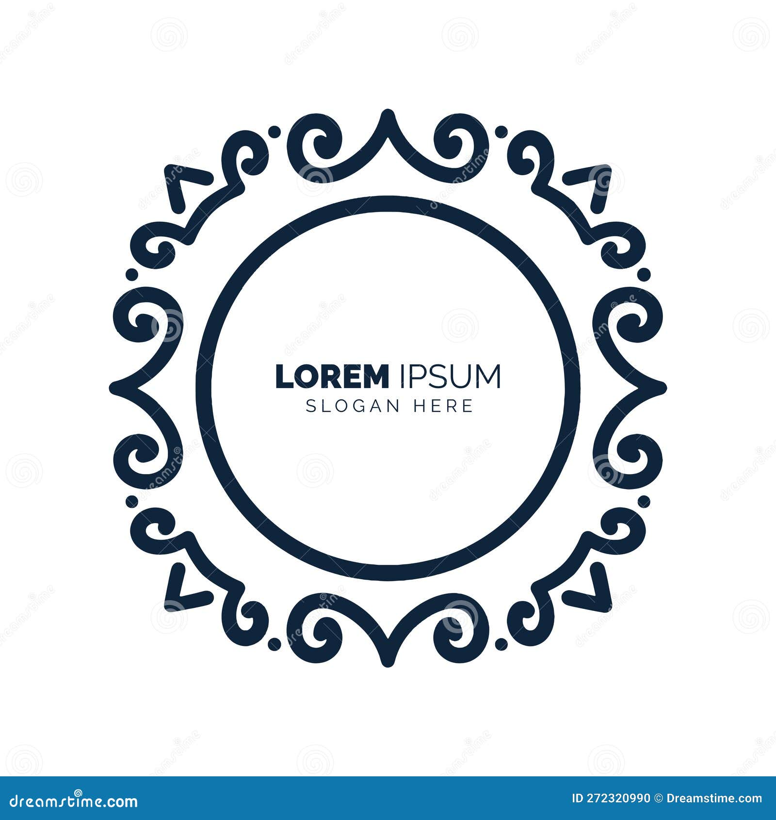 Marcos Decorativos Decorativos Vectoriales Y Bordes. Ilustración del ...