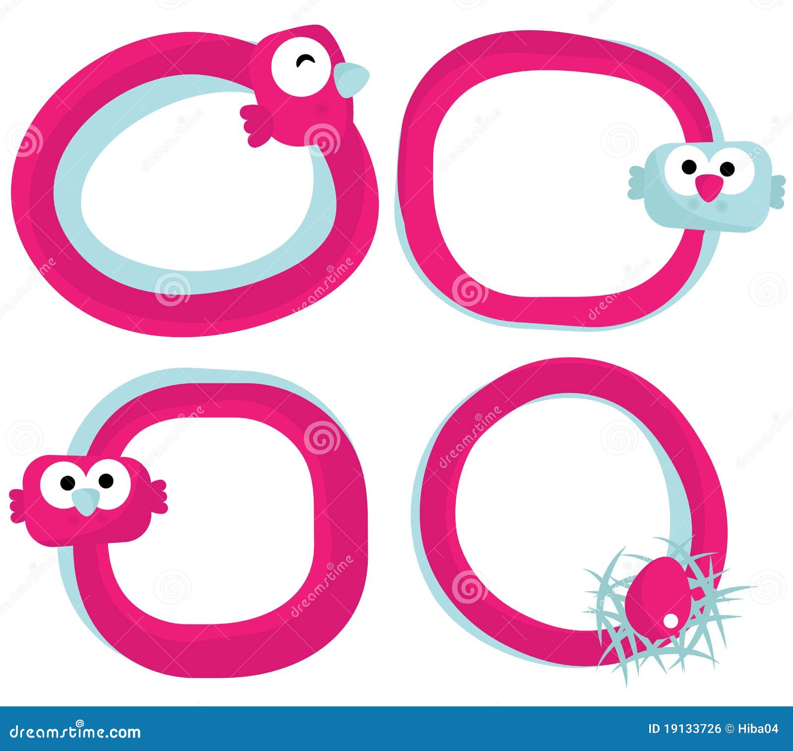 Marcos del buho, vector ilustración del vector. Ilustración de fondo ...