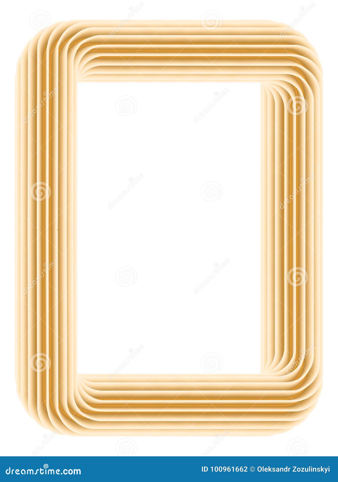 Marcos Del Color En El Vector Blanco Ilustración del Vector ...