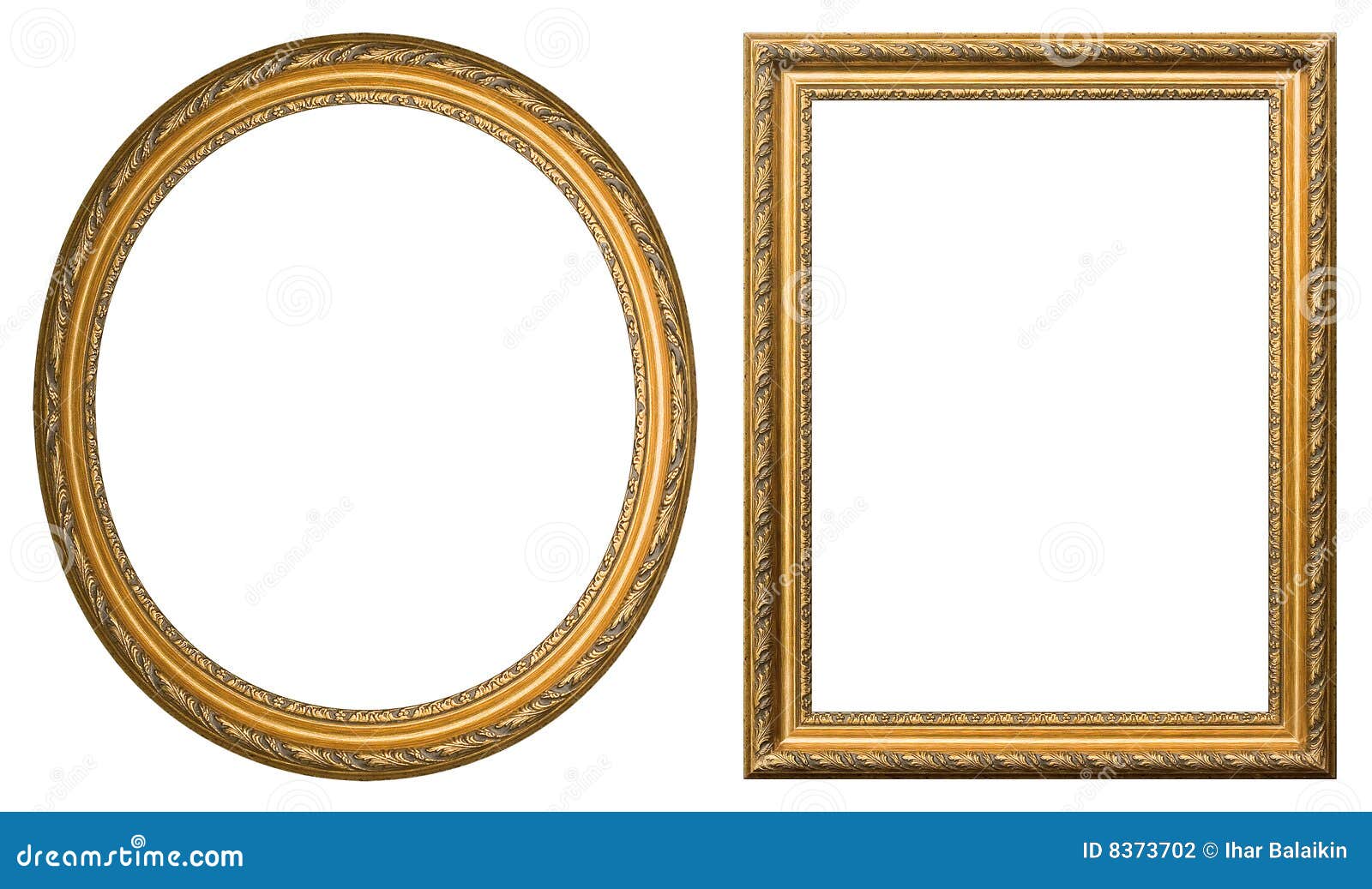 Marcos del oro foto de archivo. Imagen de espacio, dorado - 8373702