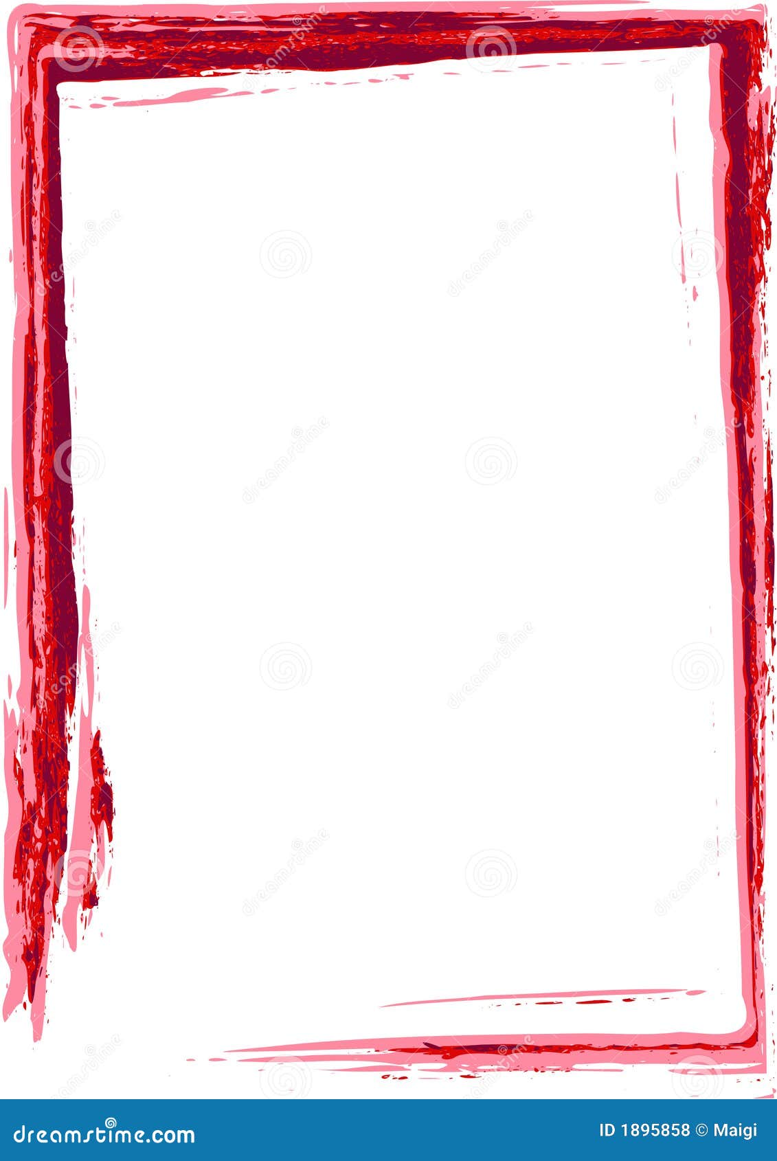 Imágenes Prediseñadas De Bordes Y Marcos Rojos