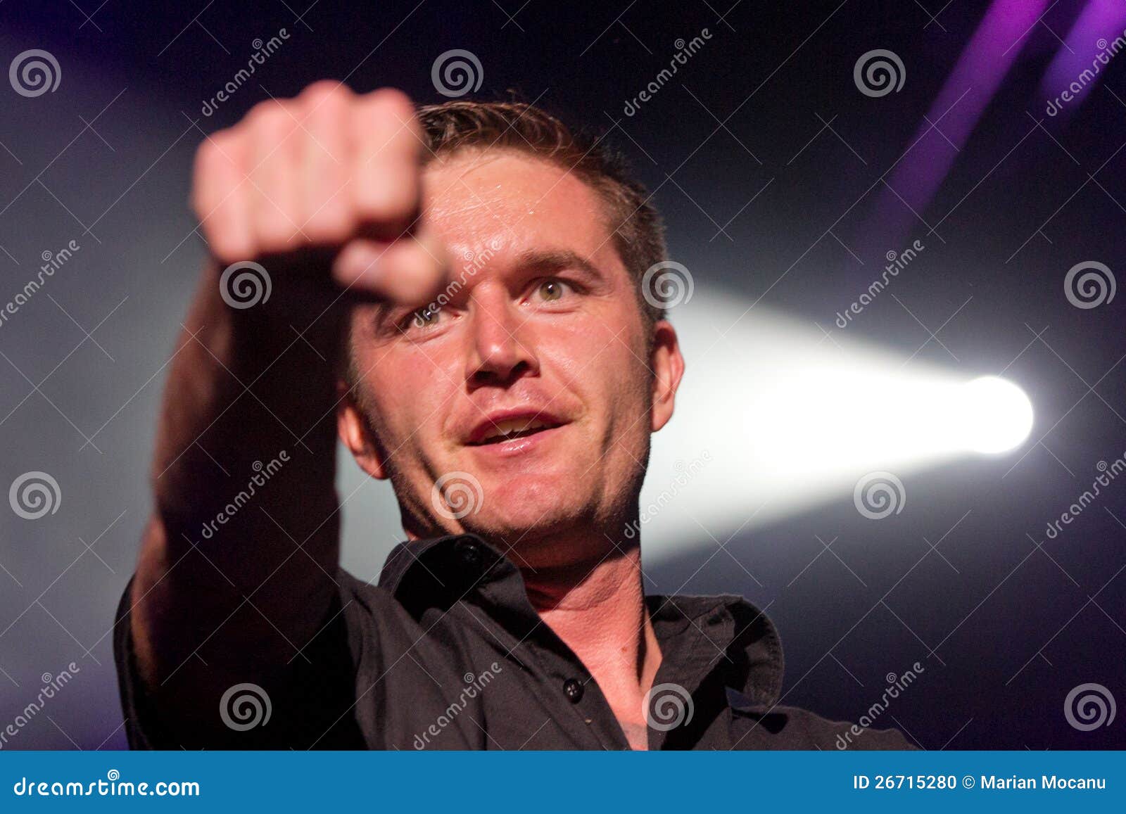 Marcus Bischoff - Heaven Shall Burn Editorial Image - Image of sound ...