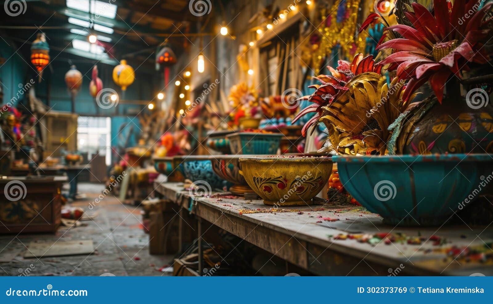 Mardi Gras Parade Props, Workshop Space, Creative Process, Behind the ...