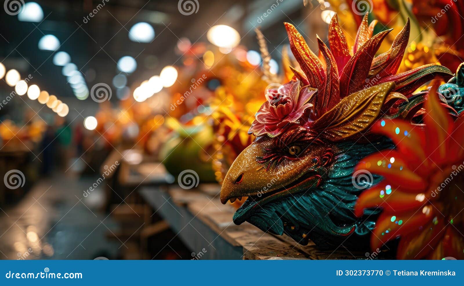 Mardi Gras Parade Props, Workshop Space, Creative Process, Behind the ...