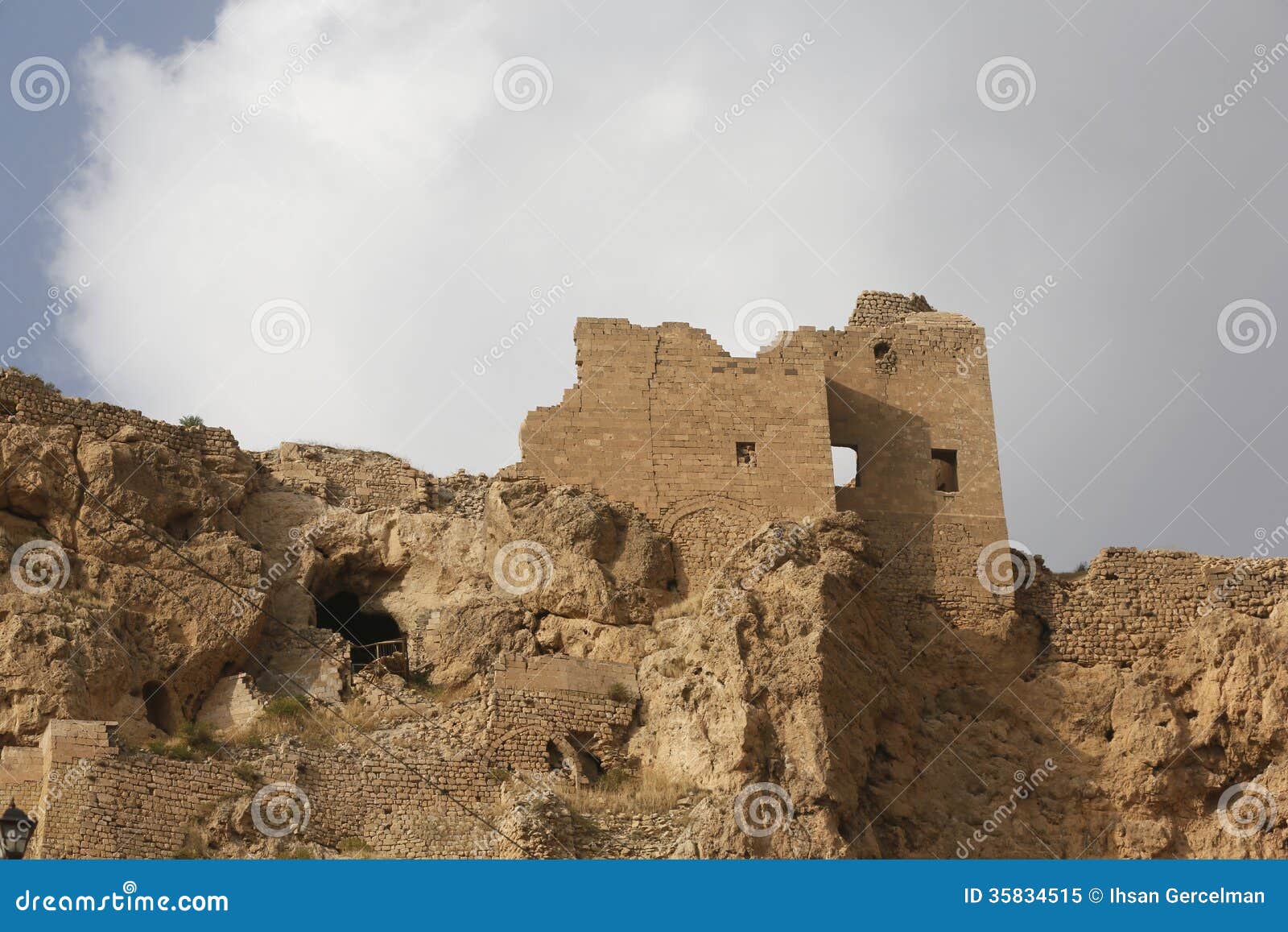 Mardin Castle, Turkey stock image. Image of rock, wall - 35834515
