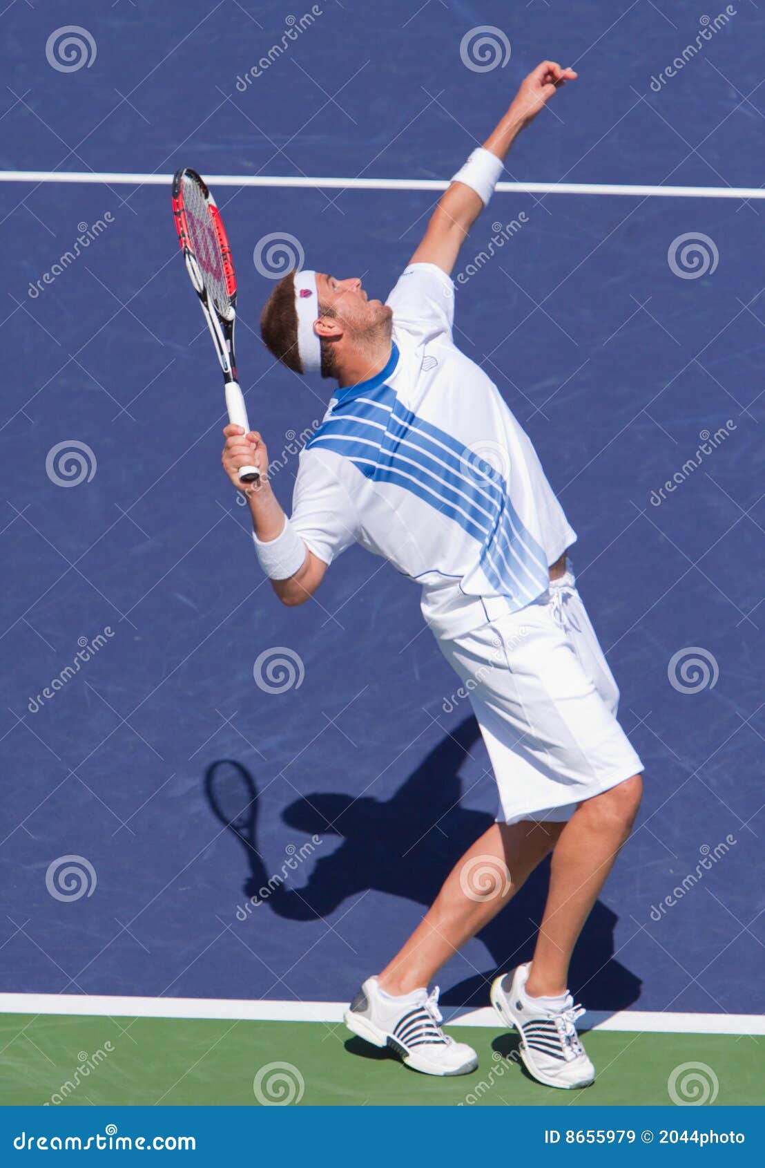 Mardy FISH at the 2009 BNP Paribas Open Editorial Stock Image - Image ...