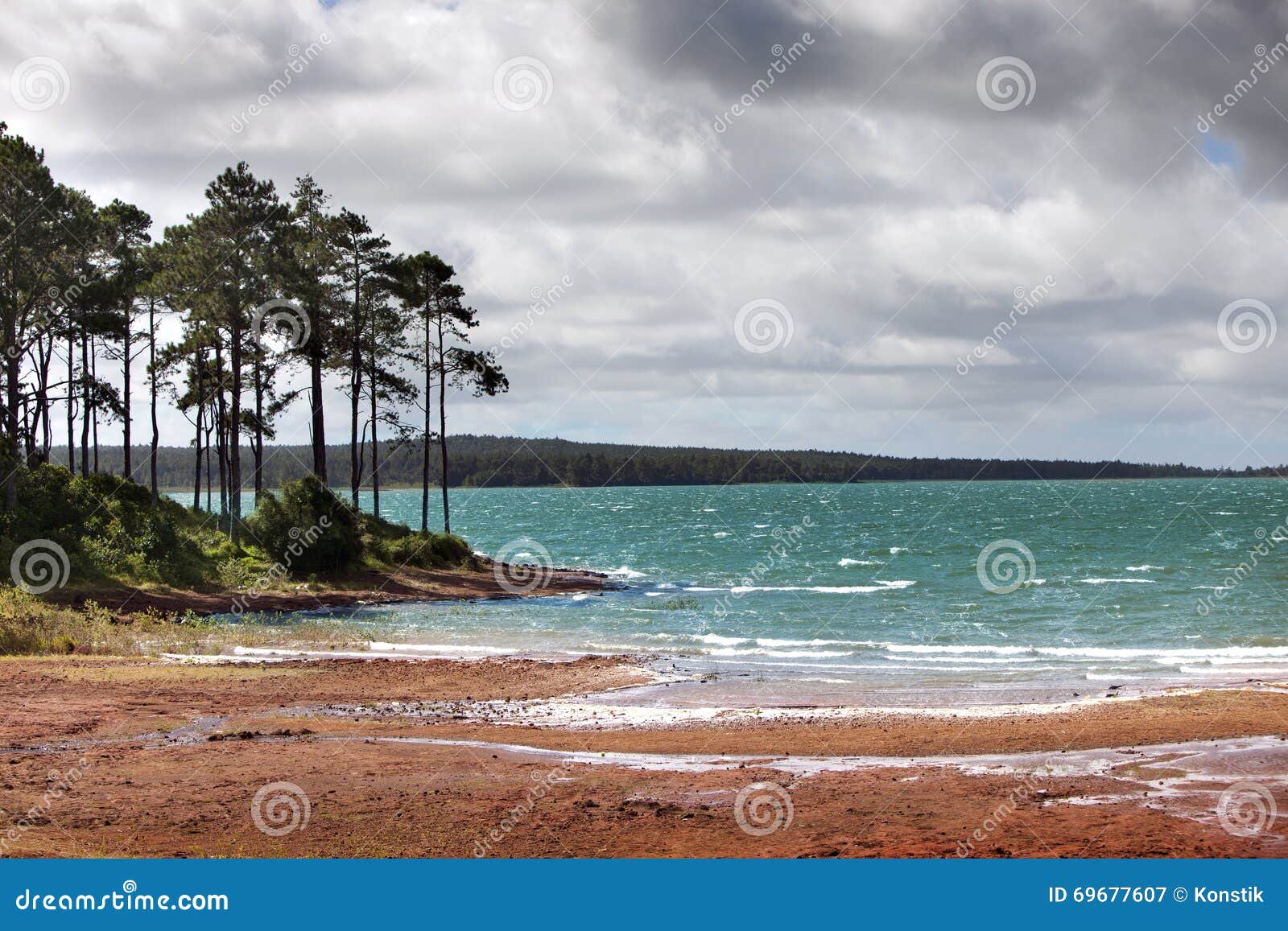 Mare-aux-Vacoas-the Largest Water Reservoir of Mauritius Stock Image ...