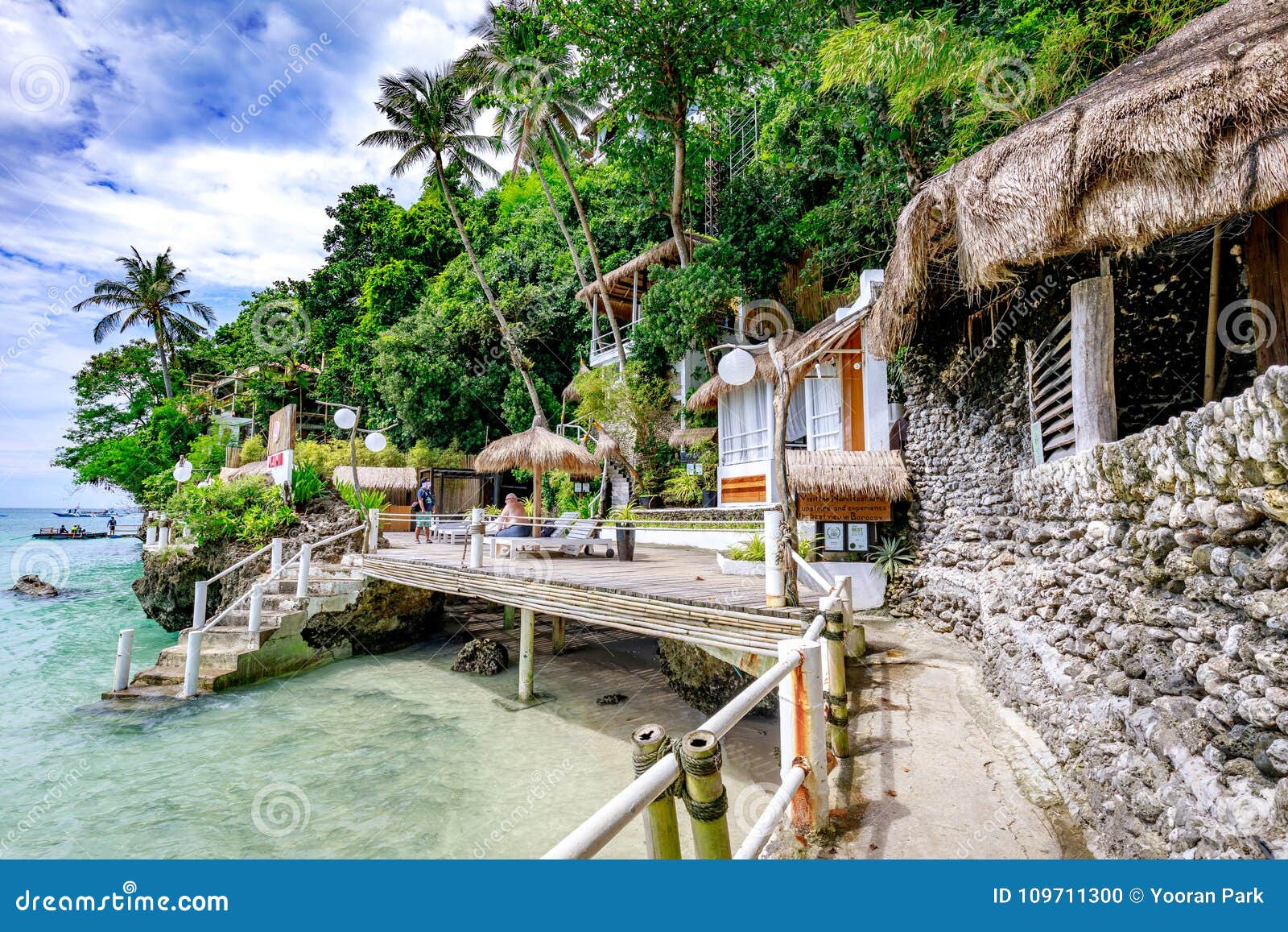 Mare Front Nami Resort Boracay Island Philippines Immagine Editoriale ...