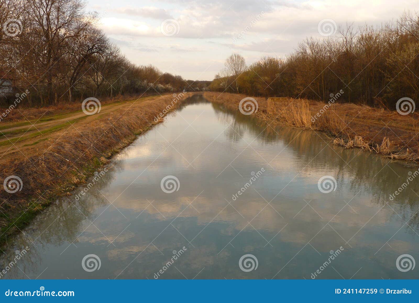 Mare Lines Water Supply Channels Stock Image - Image of lines, supply ...