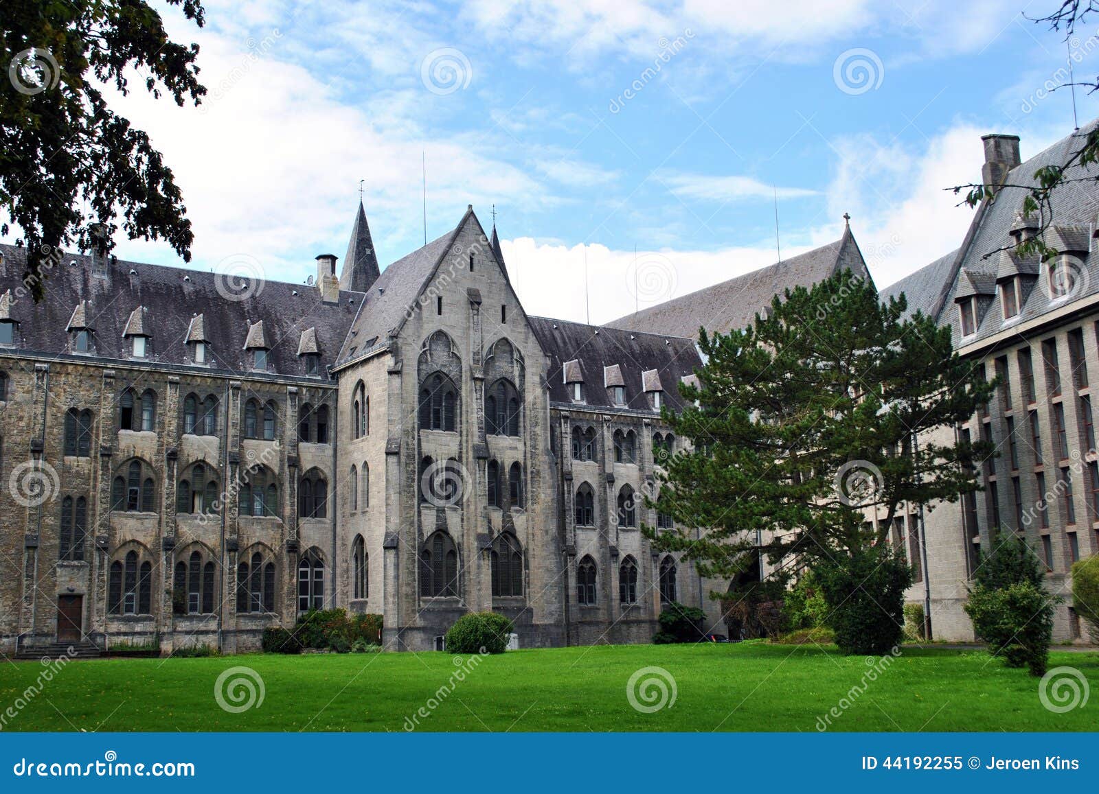 Maredsous abbey stock image. Image of abbey, community - 44192255