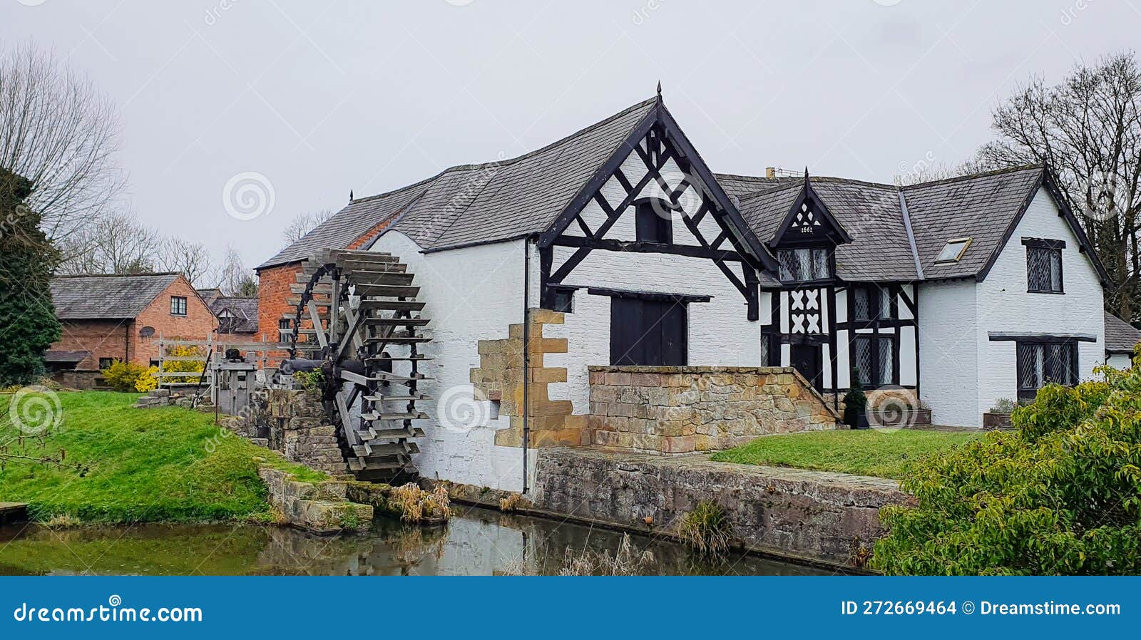 Tudor Architecture - Street In France Royalty-Free Stock Photo ...