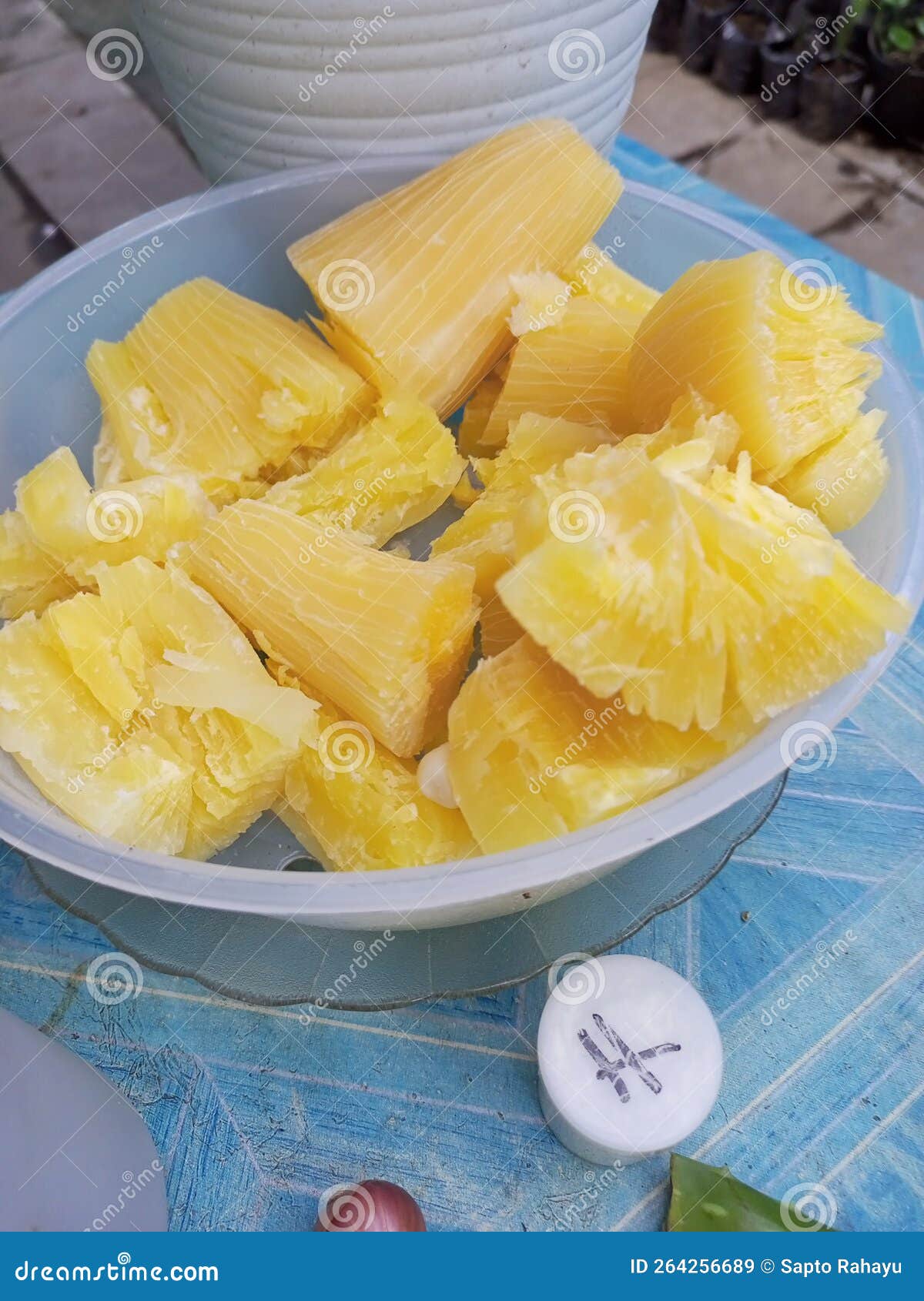 Margarin cassava stock image. Image of java, food, yellow - 264256689