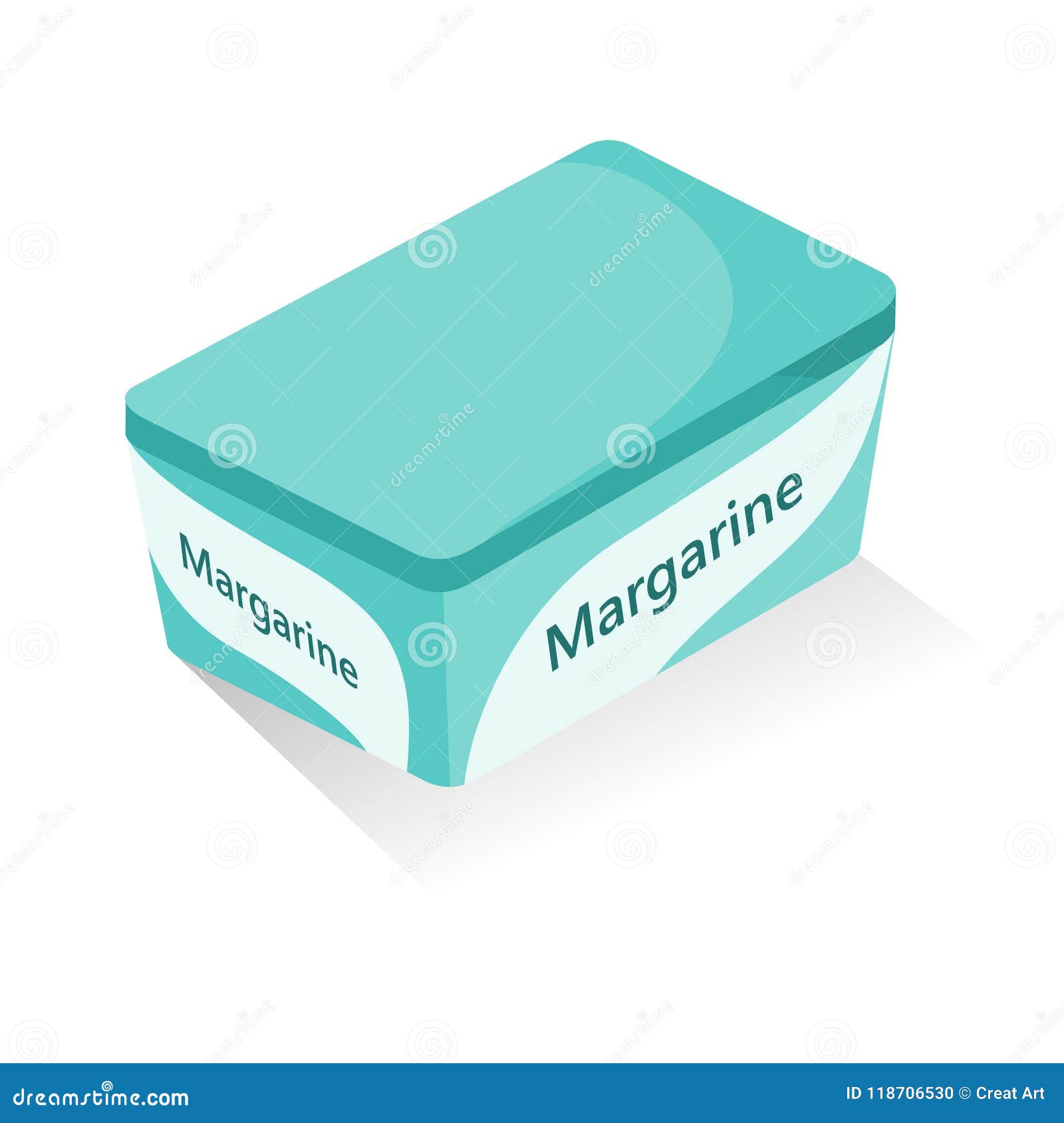 Margarine.Vector Illustration of Margarine Stock Vector - Illustration ... Margarine.Vector Illustration of Margarine Stock Vector - Illustration ...