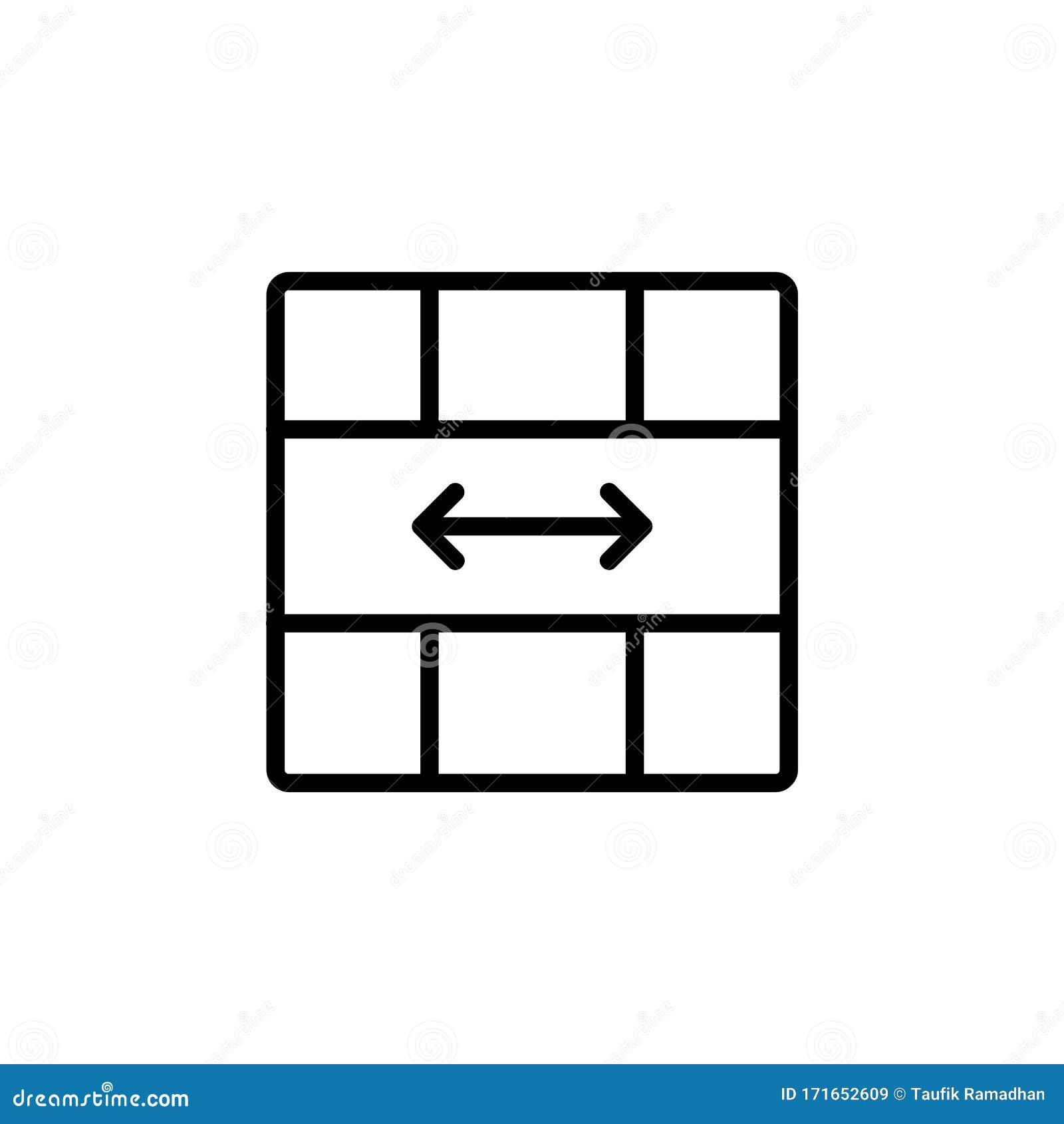 Marge Cell Icon. Perfect for Application, Web, Logo and Presentation ...