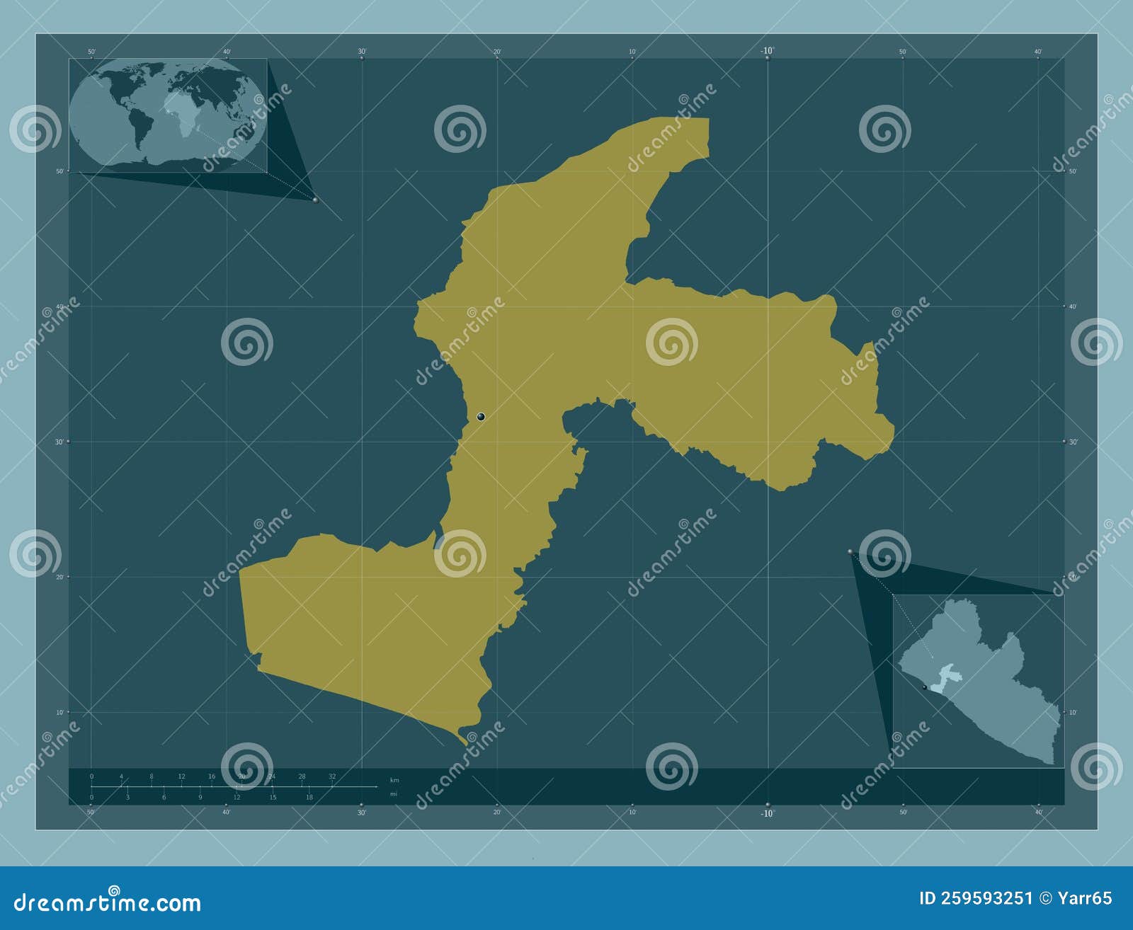 Margibi, Liberia. Solid. Capital Stock Illustration - Illustration of ...