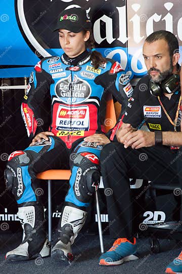 Maria Herrera Monster Energy Grand Prix Of Catalunya Motogp Editorial