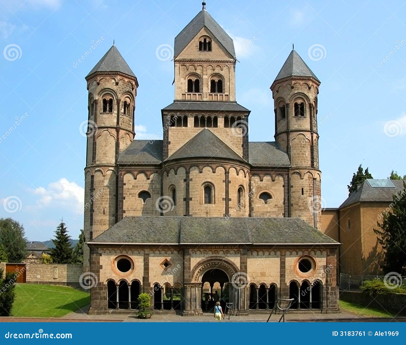 Maria Laach Abbey stock image. Image of famous, religion - 3183761