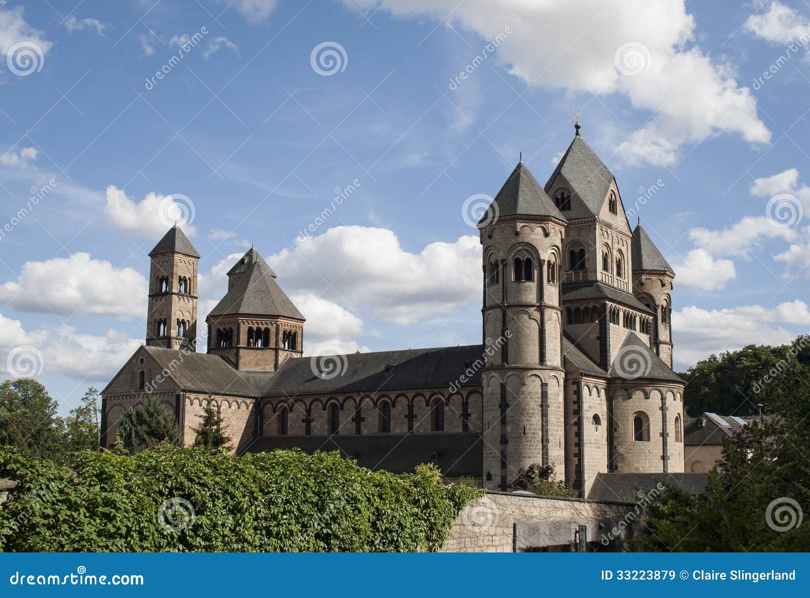 Maria Laach Abbey stock image. Image of benedictine, laach - 33223879