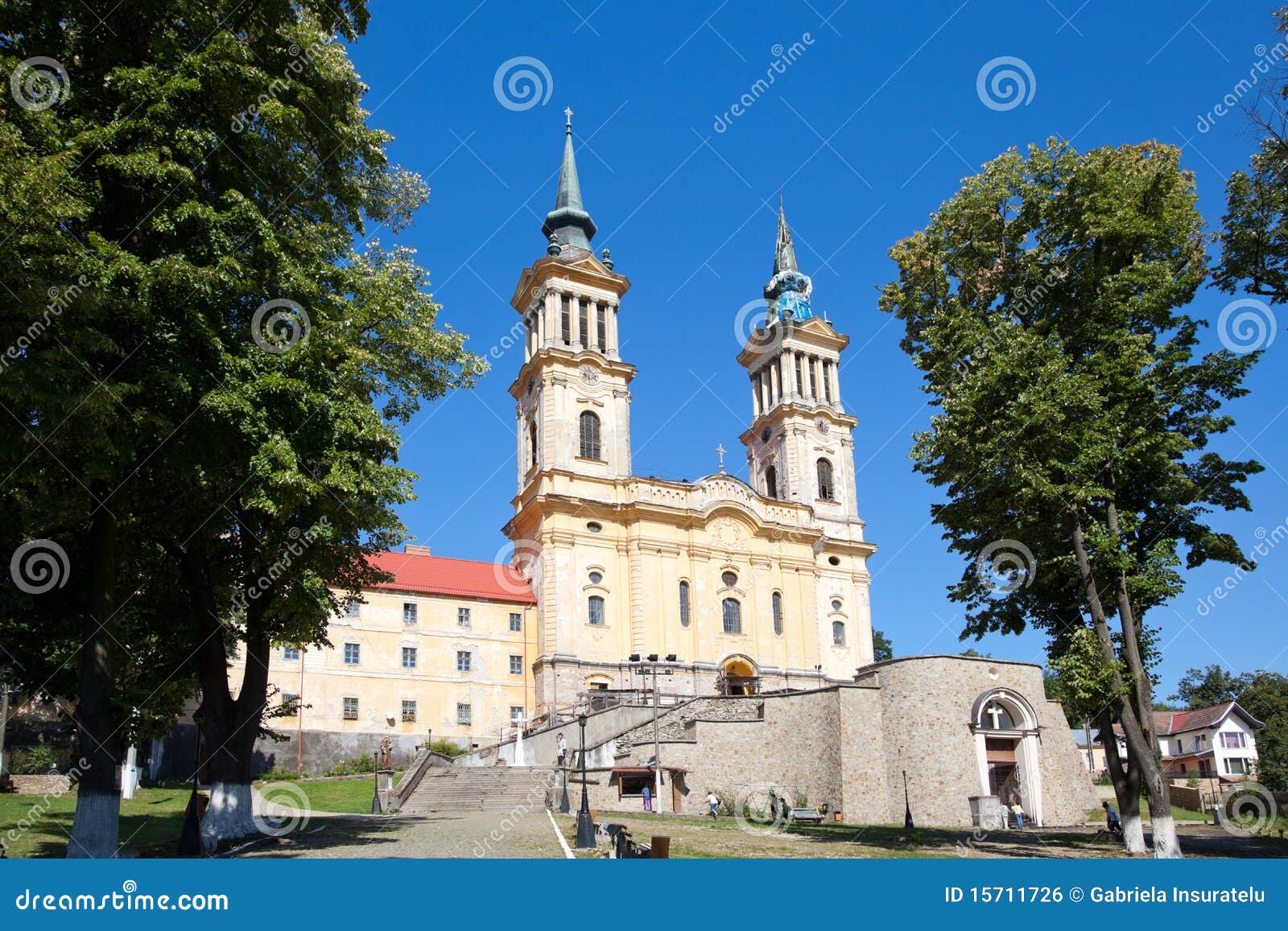 Maria Radna Franciscan Monastery Stock Photo - Image of monument ...