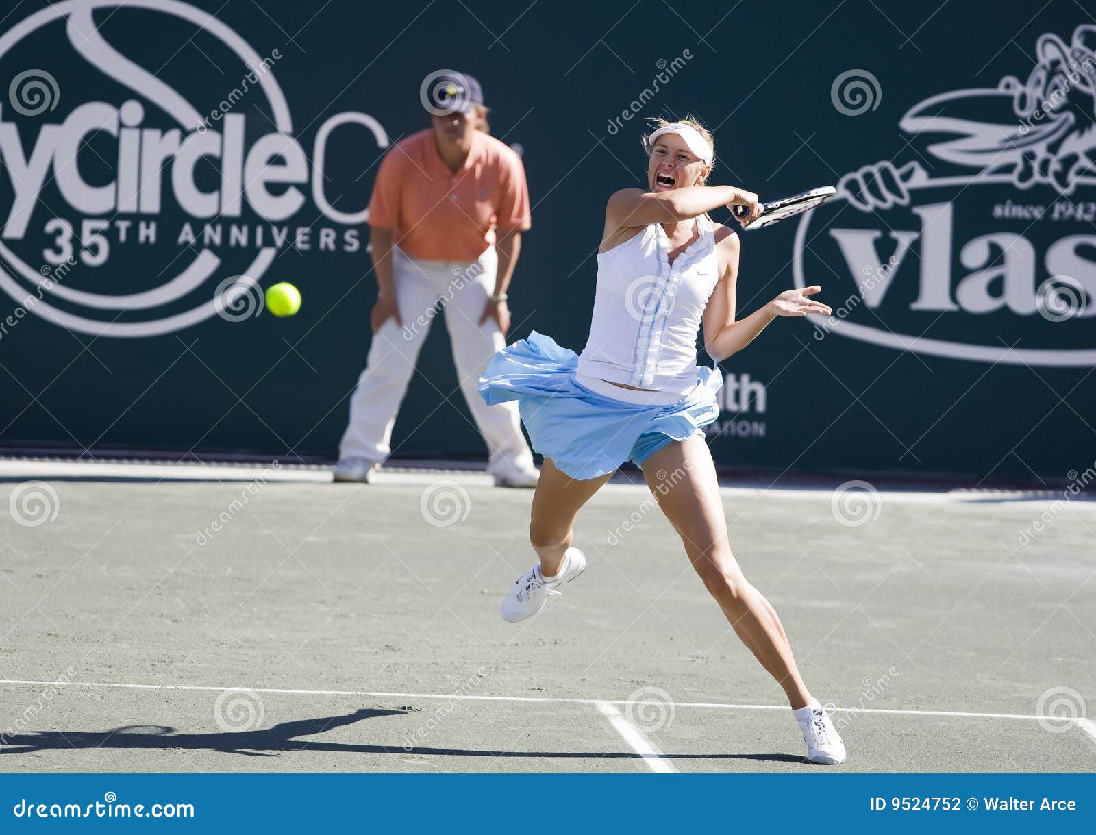 Maria Sharapova Family Circle Cup Editorial Image | CartoonDealer.com ...