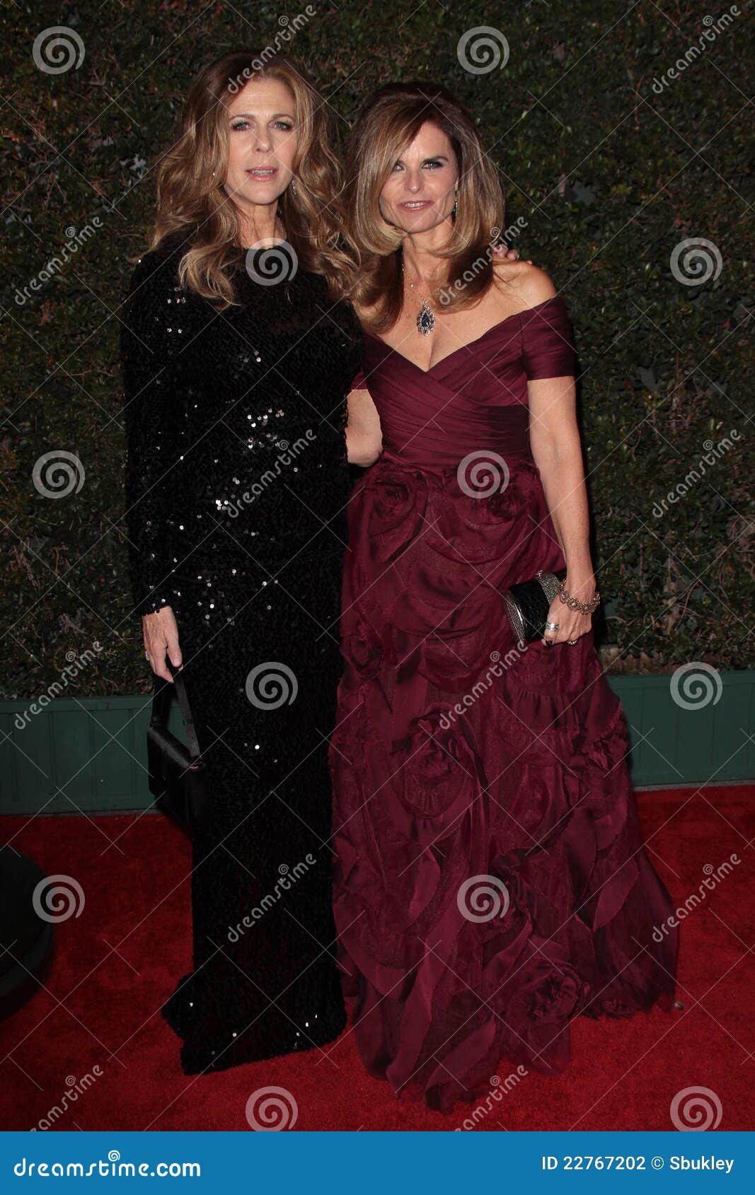 Maria Shriver, Rita Wilson editorial photography. Image of governor ...