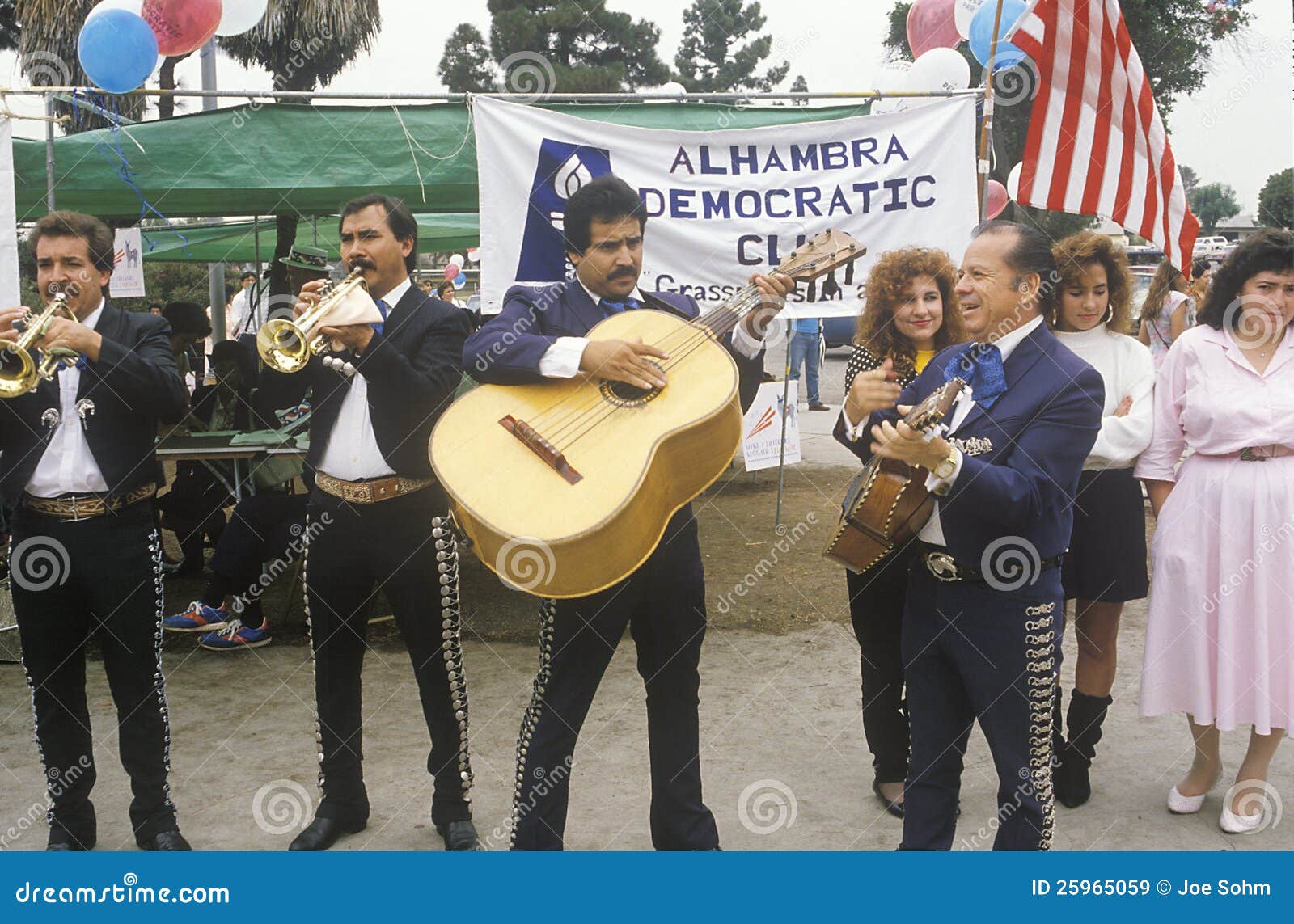 Mariachi Band Performs for the Democratic Campaign Editorial Stock ...