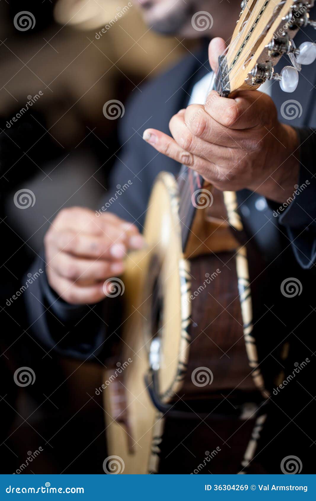 Mariachi Guitar Player stock image. Image of melody, music - 36304269