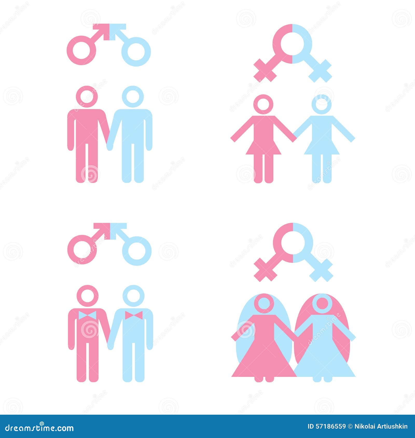 Mariage Homosexuel Illustration De Vecteur Illustration Du Homosexuel