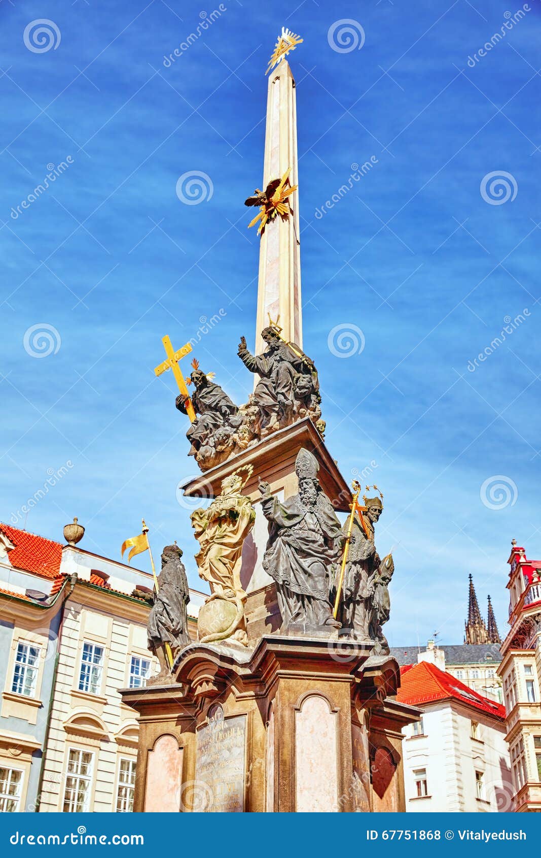 Marian Columns are Religious Monuments Built in Honour of the Blessed ...