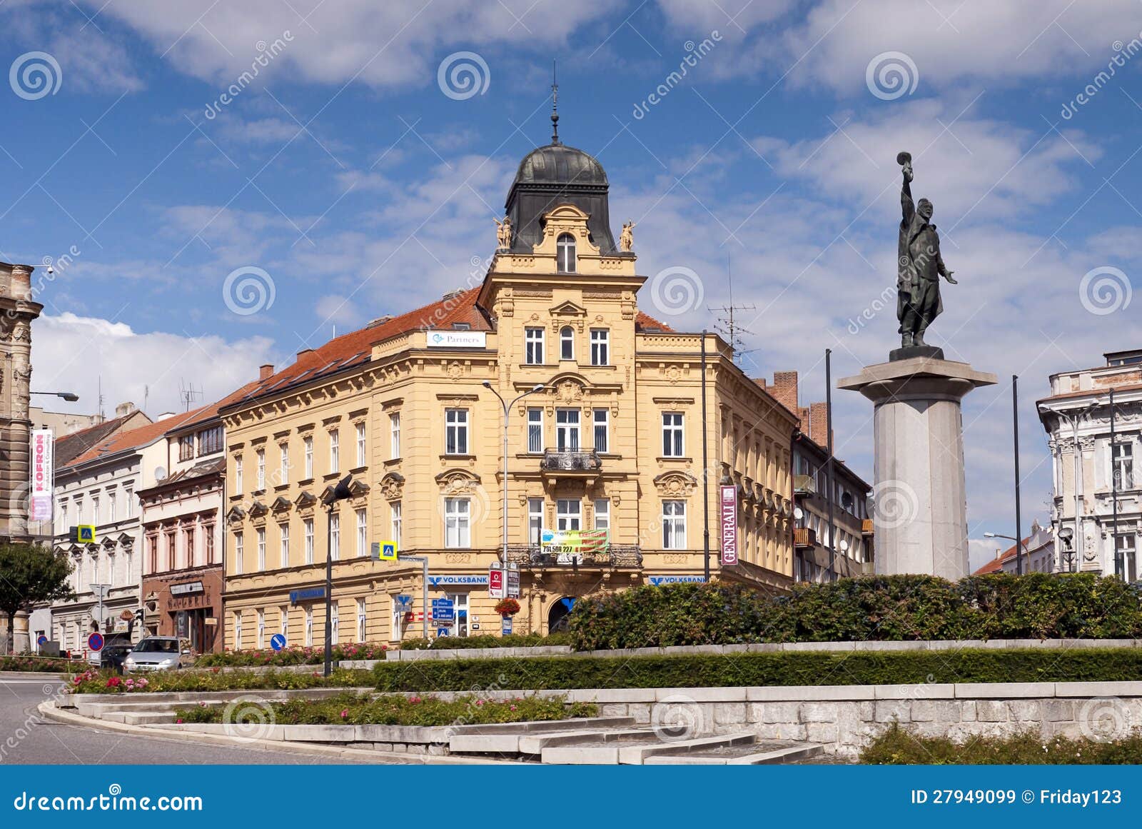 Marian Square, Znojmo, Czech Republic Editorial Stock Image - Image of ...
