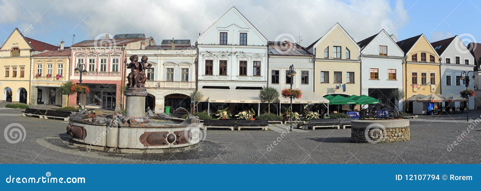 Marianske namestie editorial stock image. Image of slovakia - 12107794
