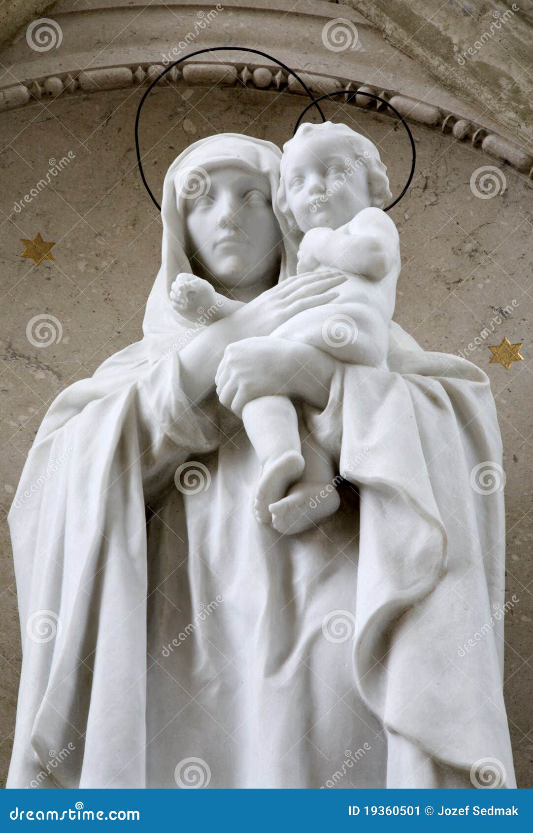 Mariazell - Estatua Santa De Maria Imagen de archivo - Imagen de ...