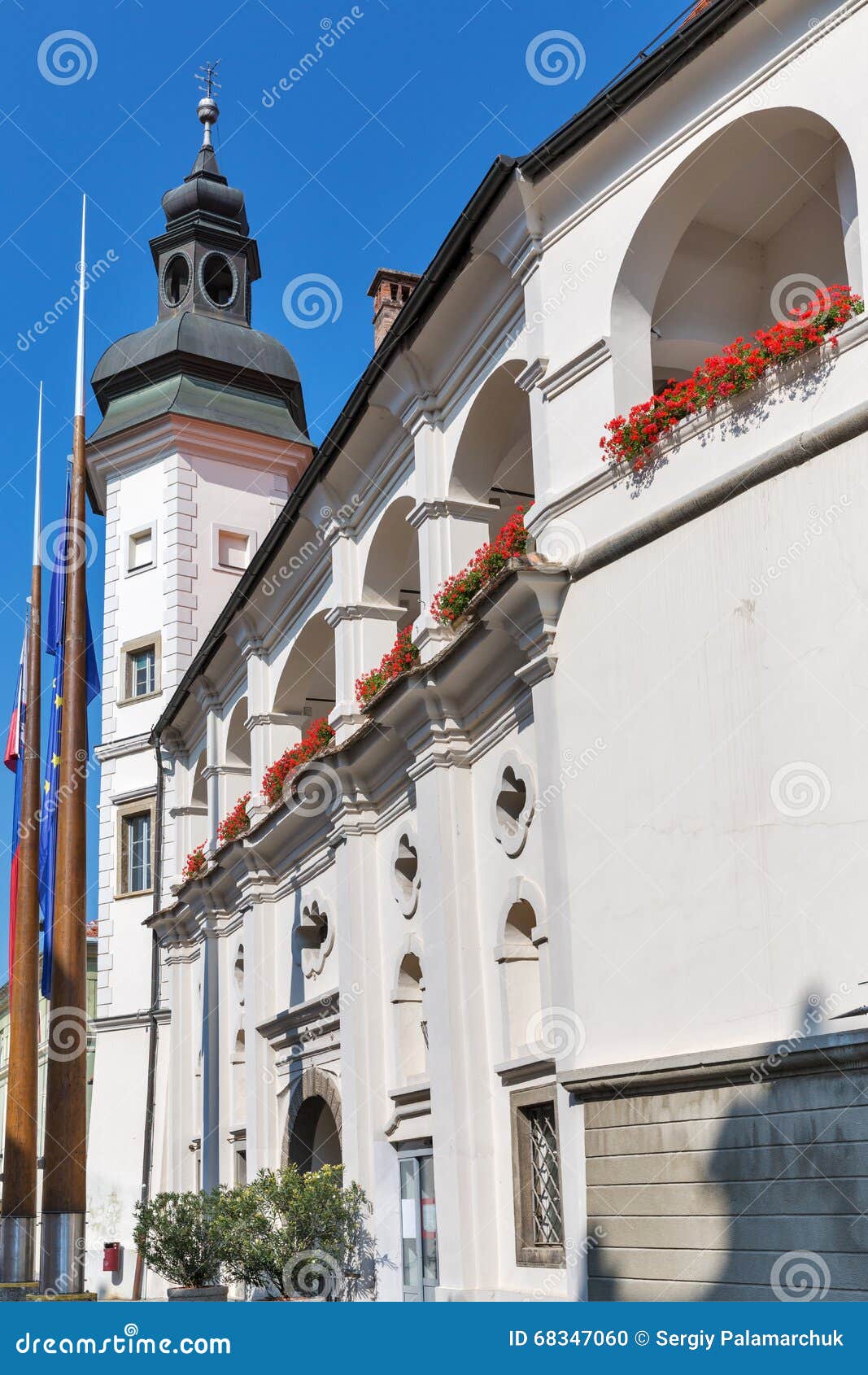 Maribor castle, Slovenia. stock photo. Image of place - 68347060