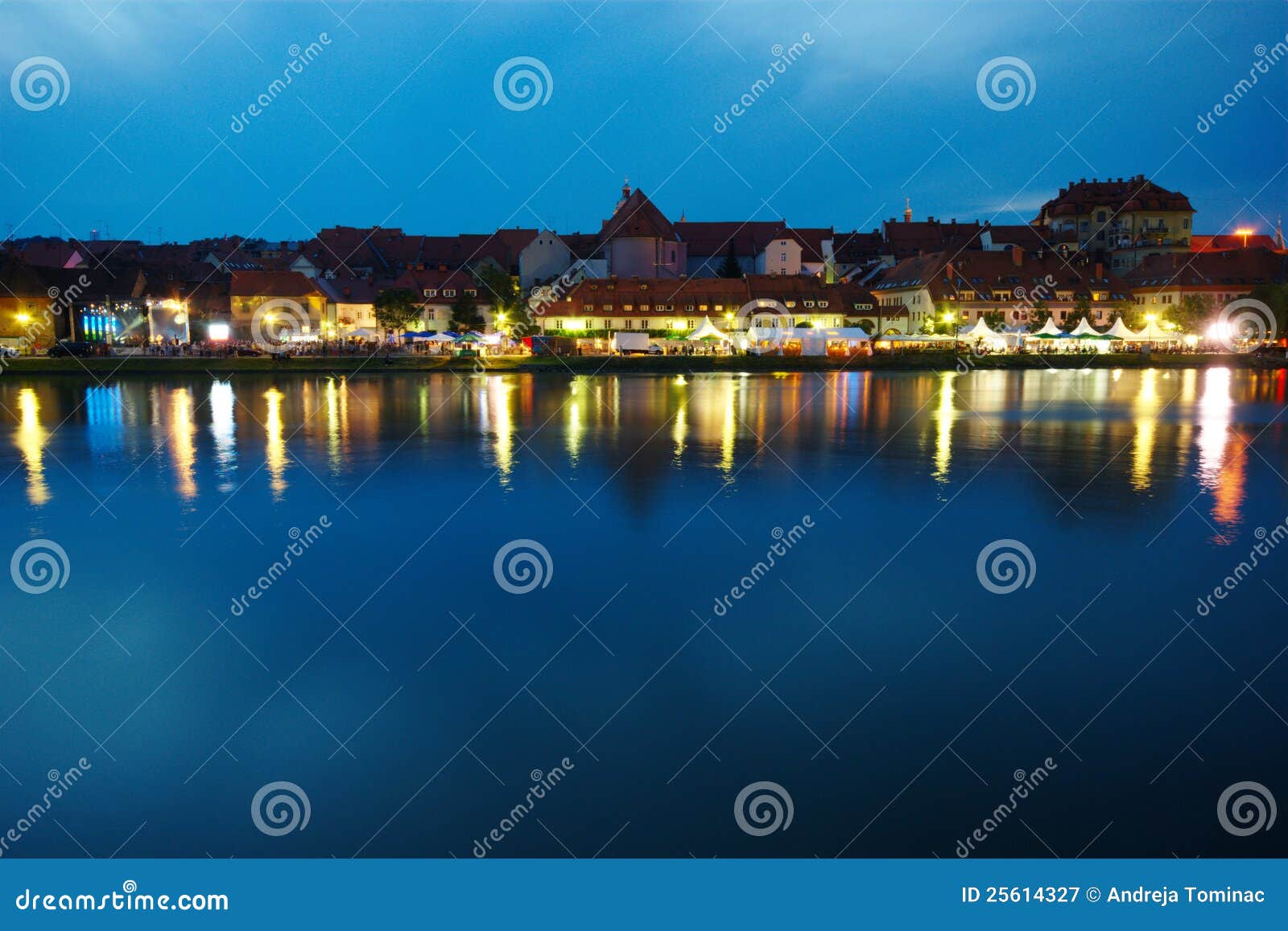 Drava River Floating Wooden Cabin Royalty-Free Stock Photography ...