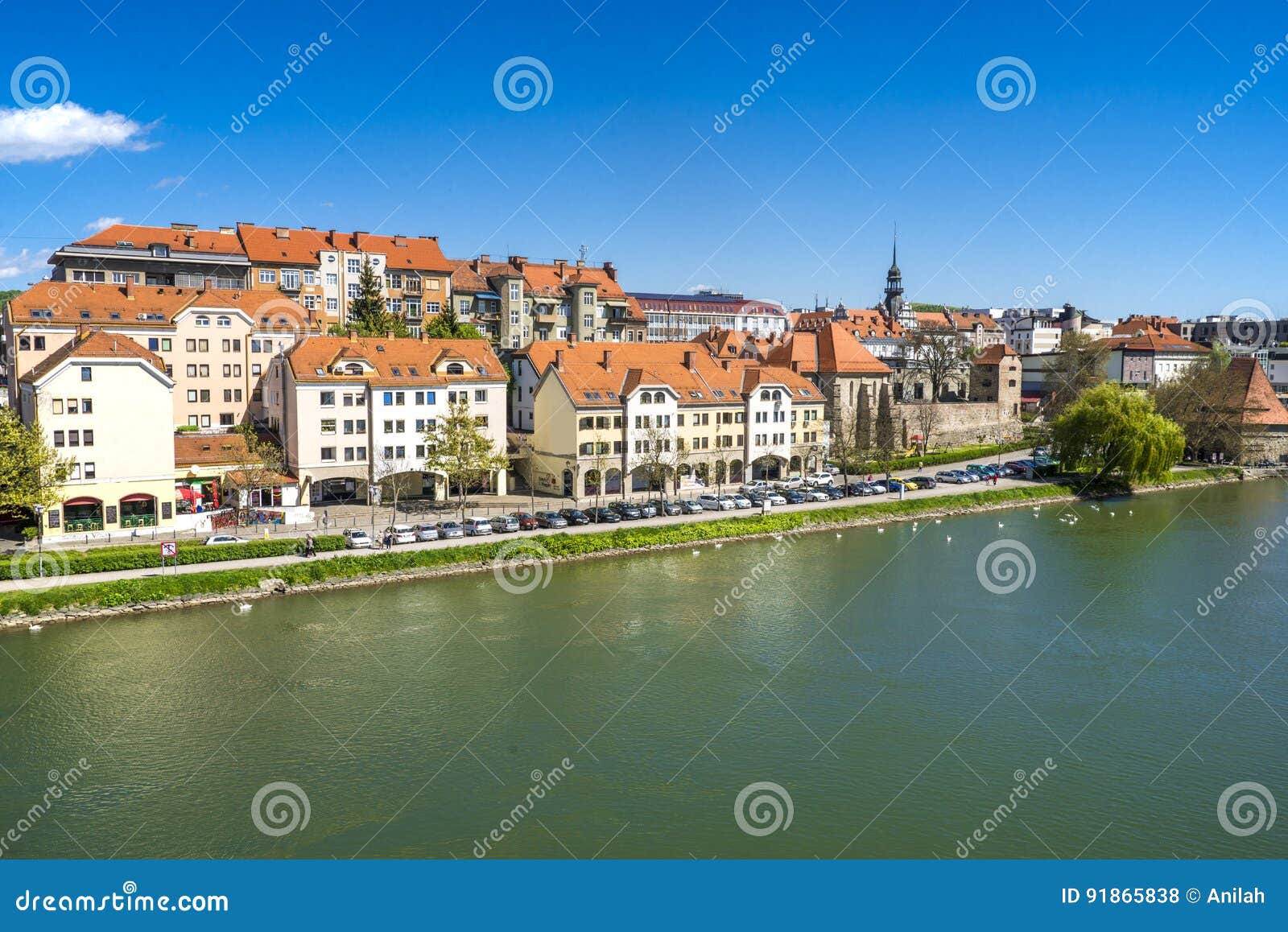 Maribor, Slovenia fotografia stock editoriale. Immagine di monumento ...