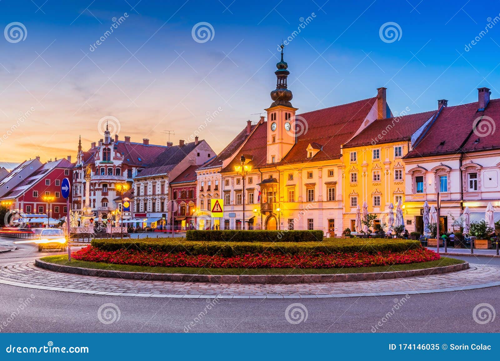 Maribor, Slovenia stock image. Image of main, site, cultural - 174146035
