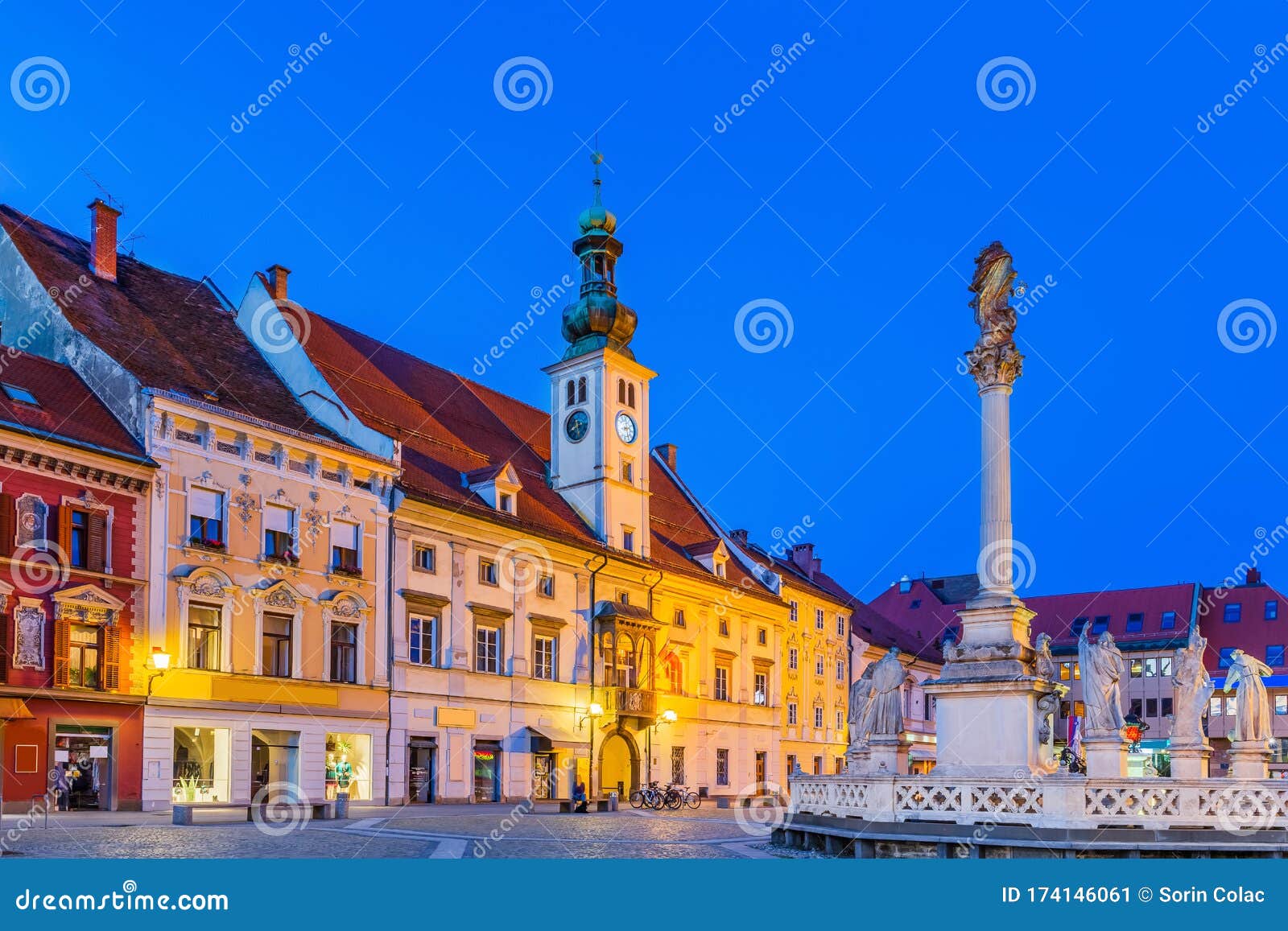 Maribor, Slovenia stock image. Image of attraction, historic - 174146061