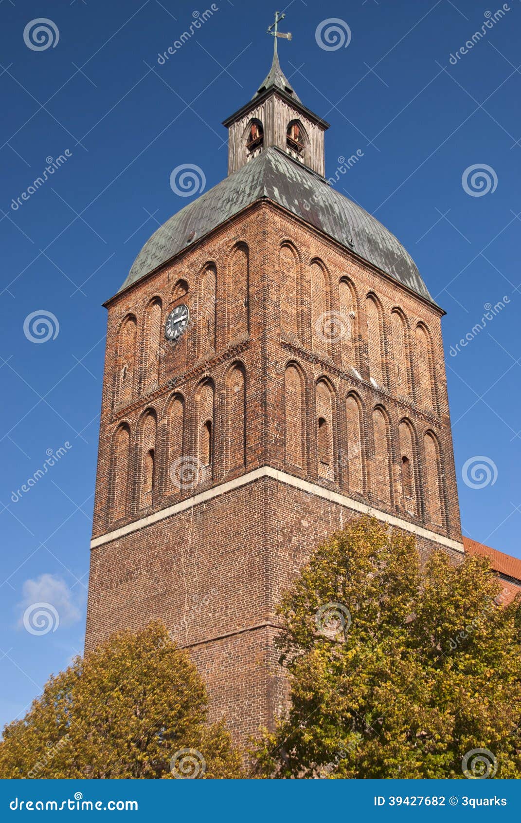 Marienkirche Ribnitz-Damgarten Stockfoto - Bild von kirche ...
