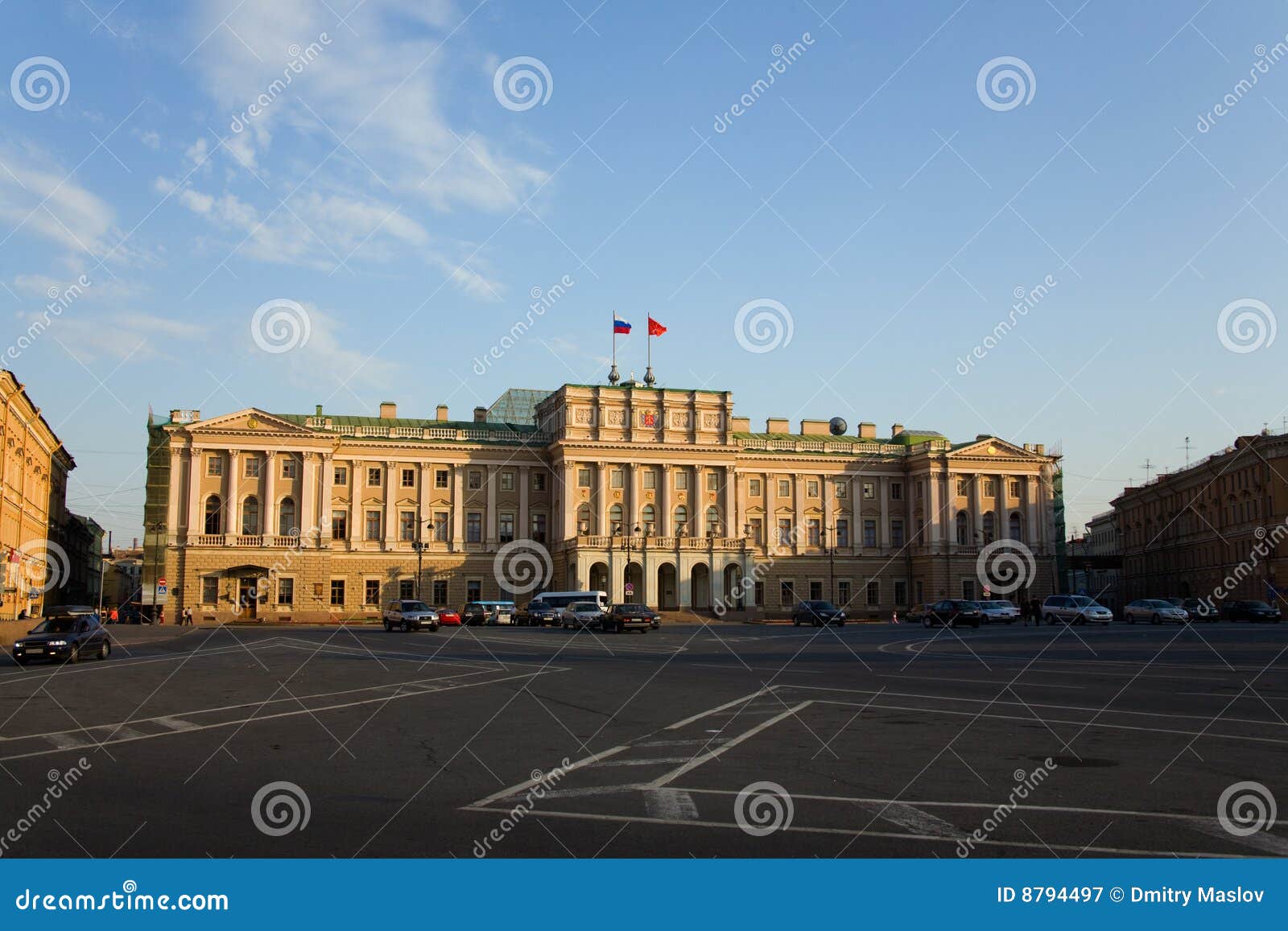 Mariinsky Palace stock image. Image of decorated, pilaster - 8794497